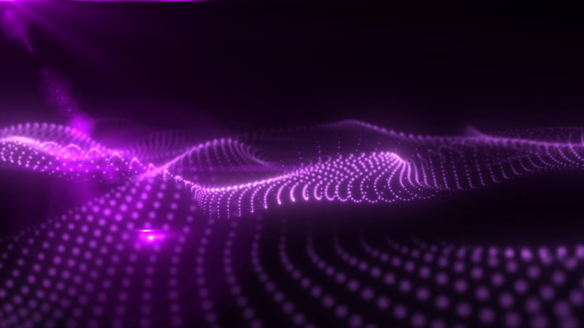Abstract Purple Glowing Waves From Particles Stock Motion Graphics SBV-347725515 - Storyblocks