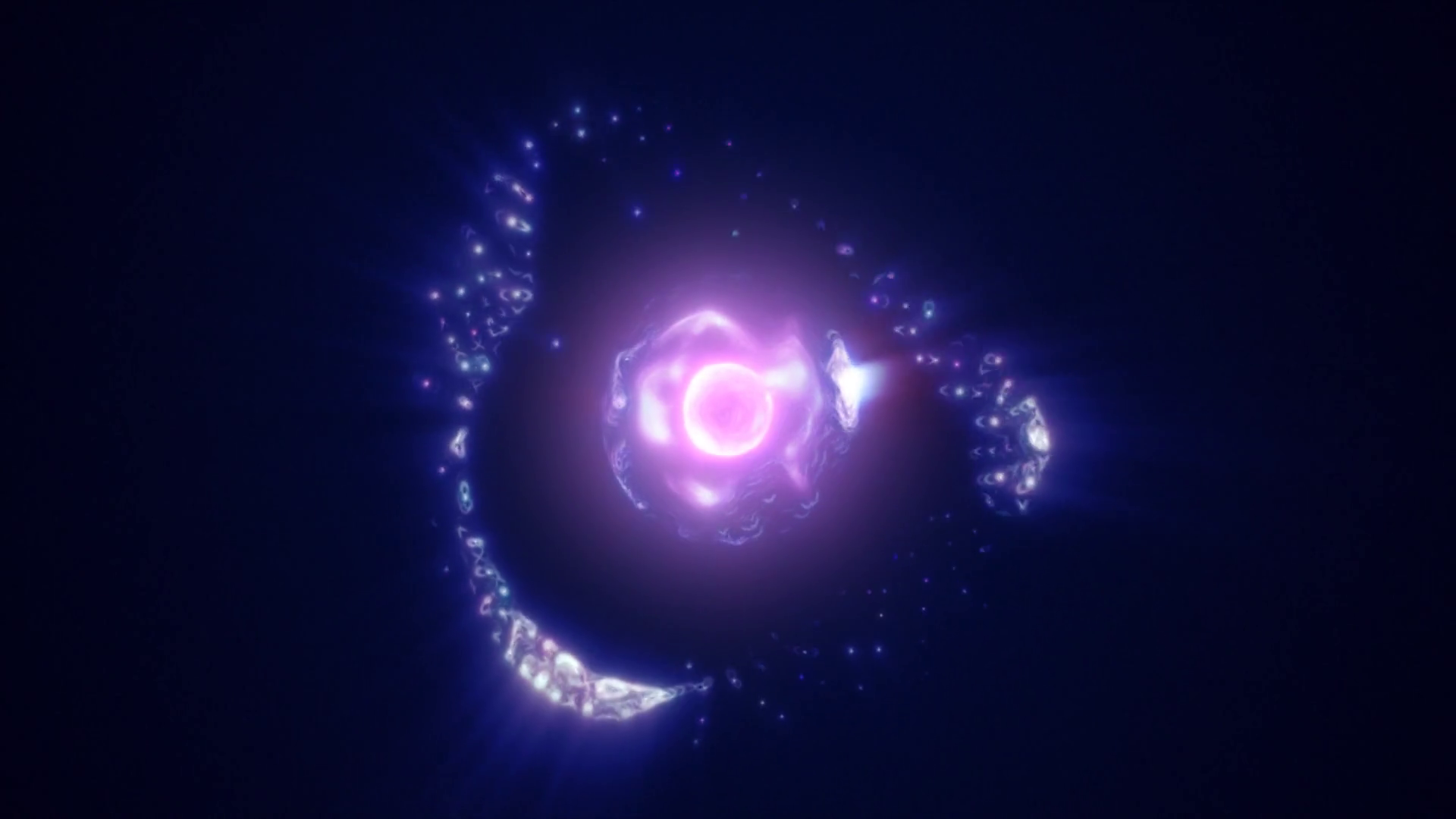 Abstract Purple Energy Sphere With Flying Stock Motion Graphics SBV-347776176 - Storyblocks