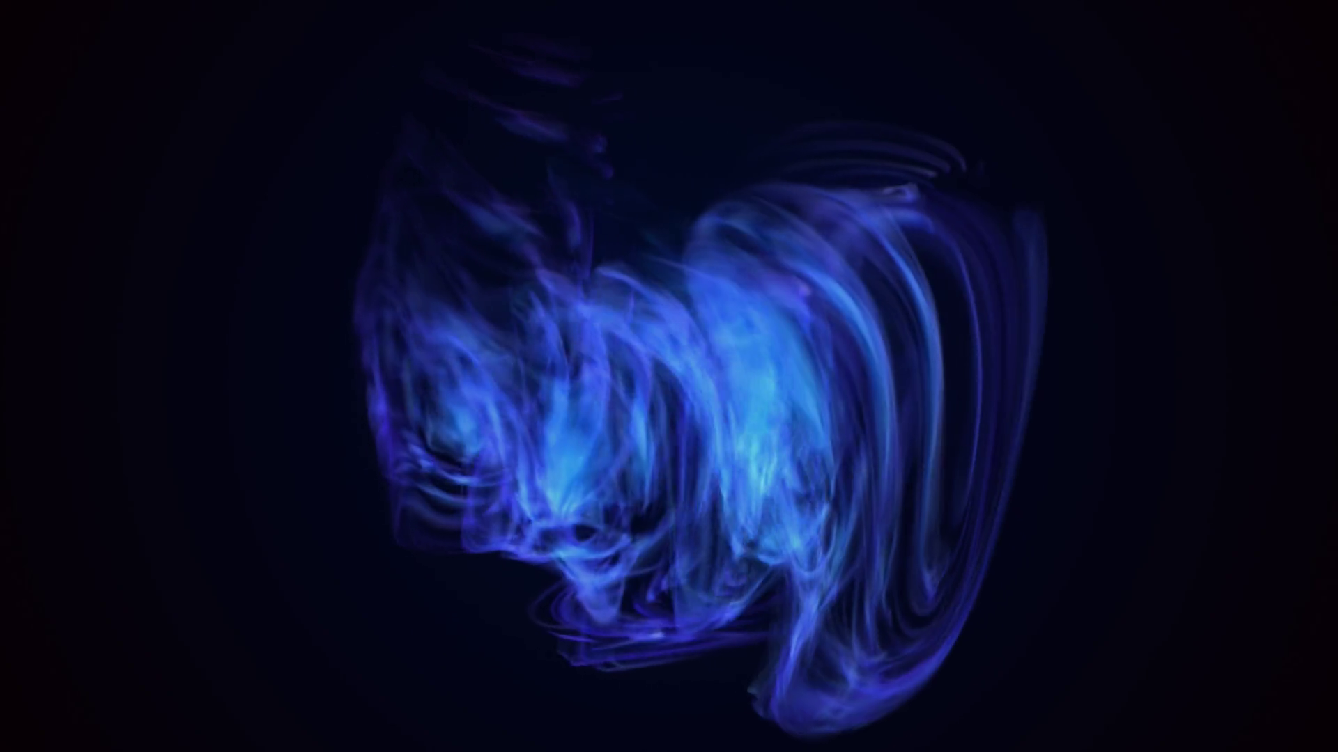 Glowing Blue Magic Smoke Dust Futuristic Stock Motion Graphics SBV ...