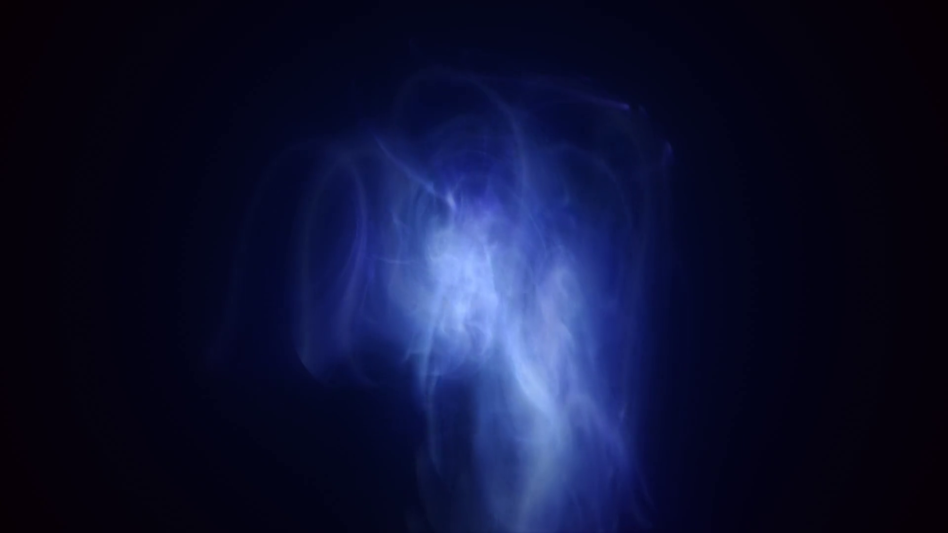 Glowing Blue Energy Cosmic Magic Smoke On Stock Motion Graphics SBV ...