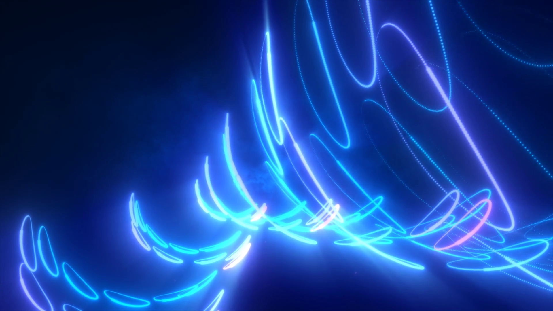 Abstract Blue Purple Glowing Neon Lines Stock Motion Graphics SBV-347783556 - Storyblocks