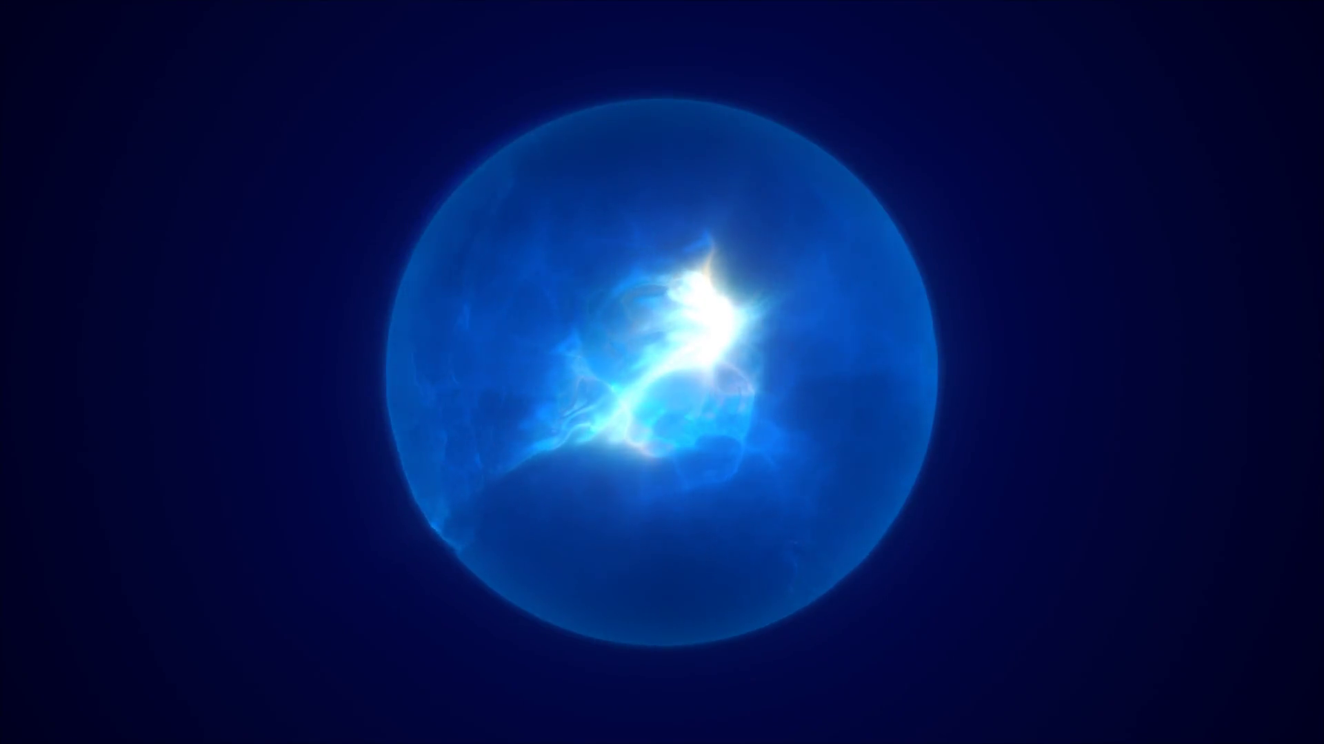Energy Abstract Blue Sphere Of Rapidly Stock Motion Graphics SBV ...