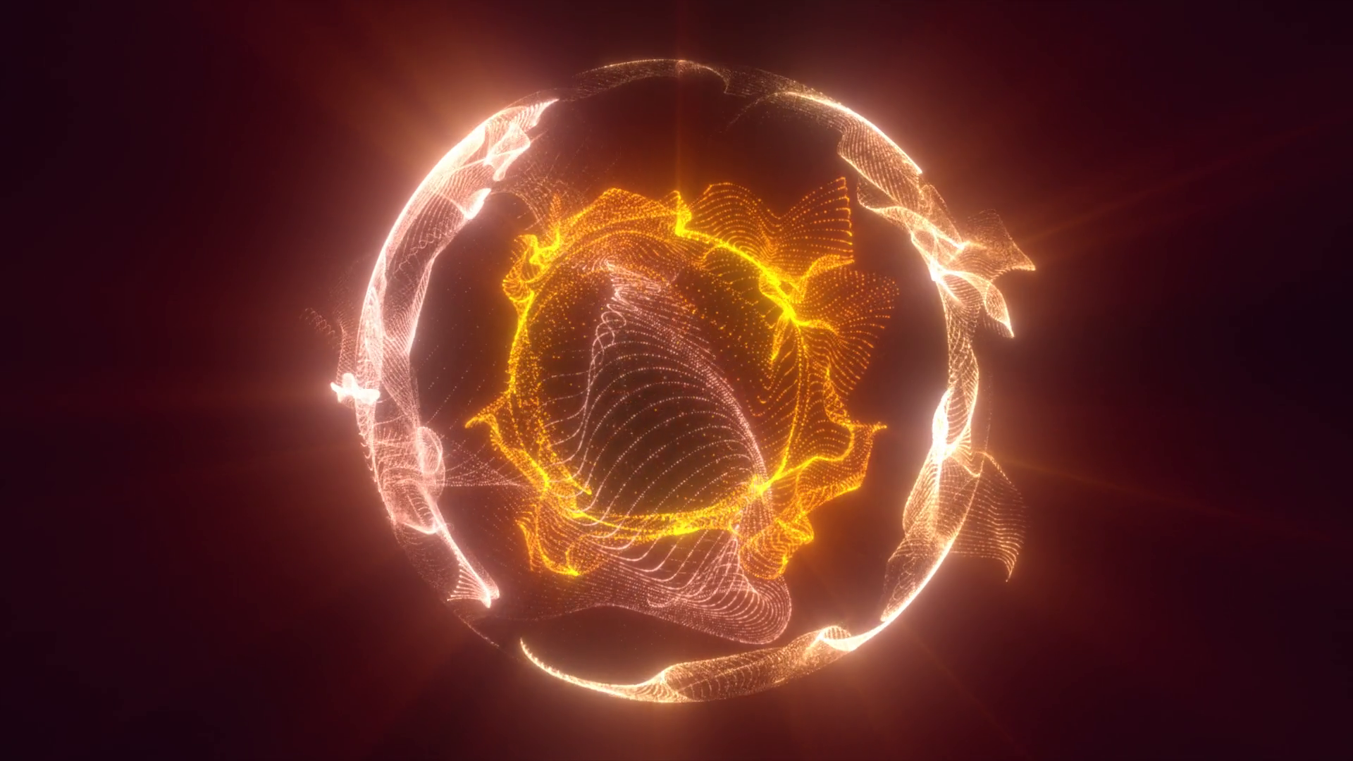 Abstract Yellow Orange Looped Energy Stock Motion Graphics SBV-347605933 - Storyblocks