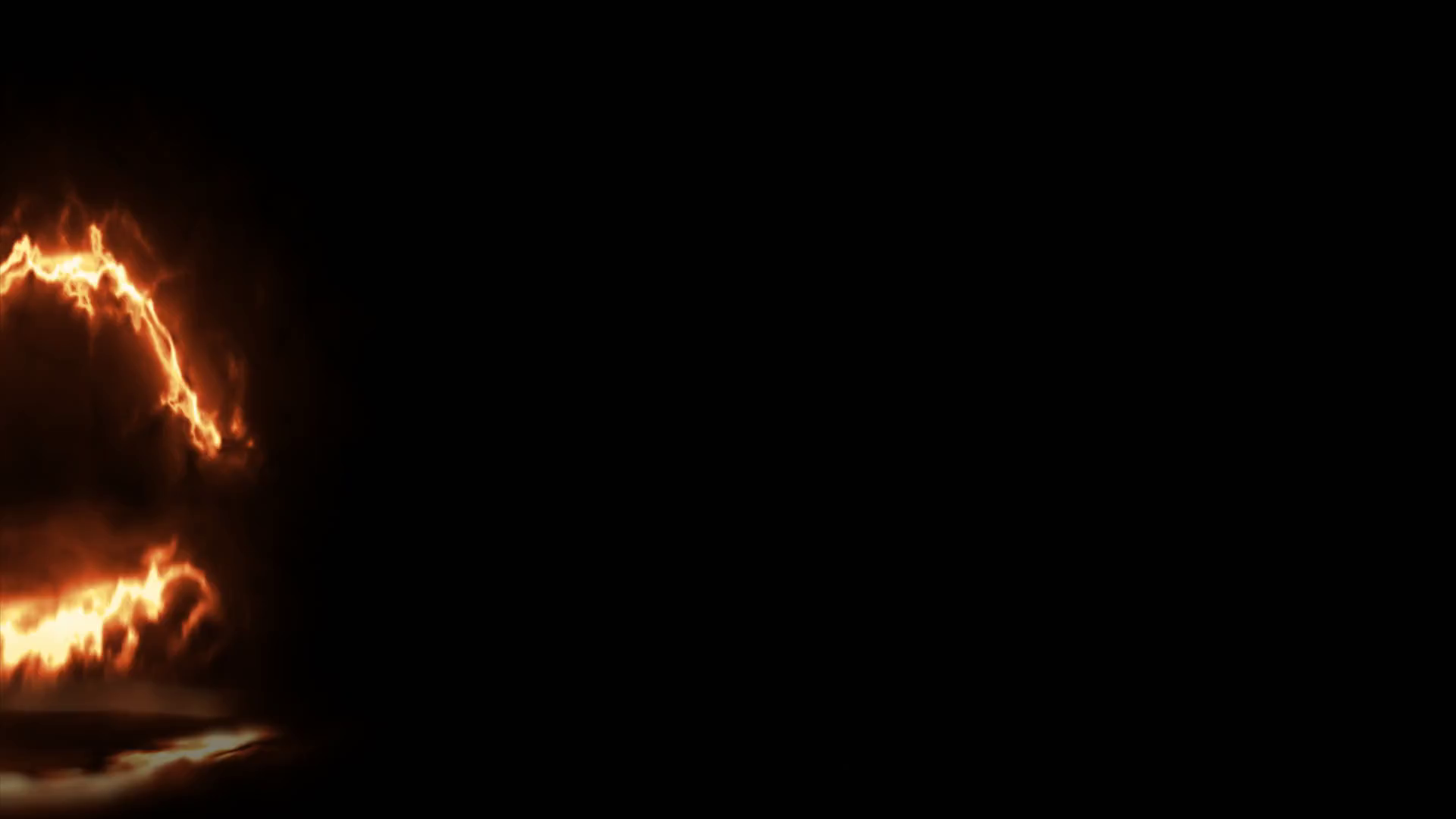 Abstract Bright Orange Fiery Lines Light Stock Motion Graphics SBV ...