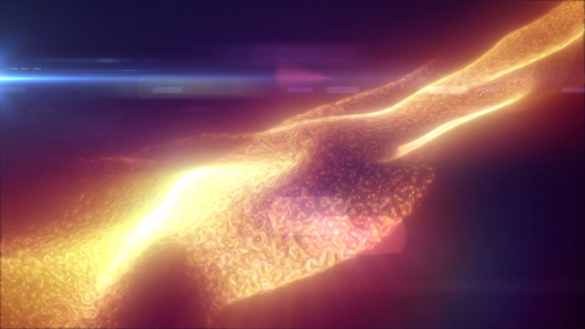 Yellow Energy Glowing Magic Waves High-tech Stock Motion Graphics SBV ...