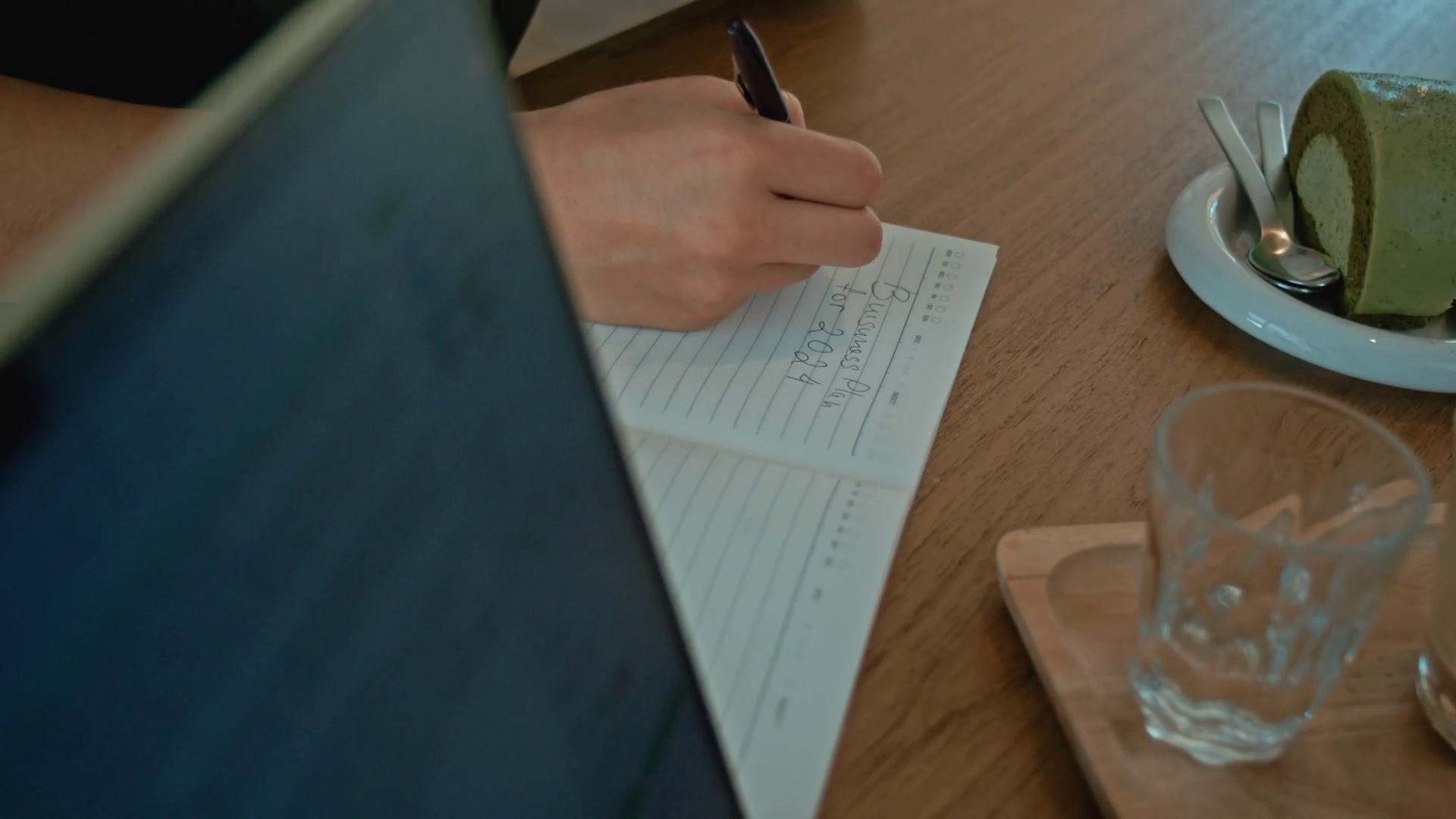 Women's Business Meetup Making Notes At Table Stock Footage SBV ...