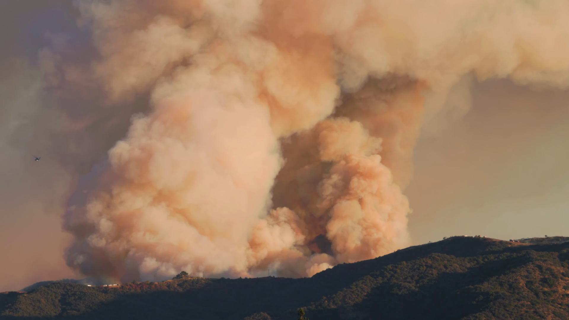 A Severe Intense Wildfire Poses Significant Stock Footage SBV-351815822 ...
