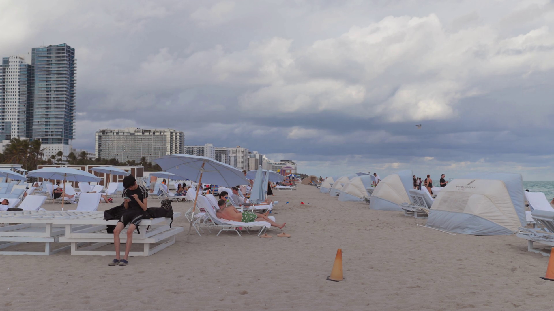 Experience Miami Beachs Beauty Featuring Stock Footage SBV-351782213 ...