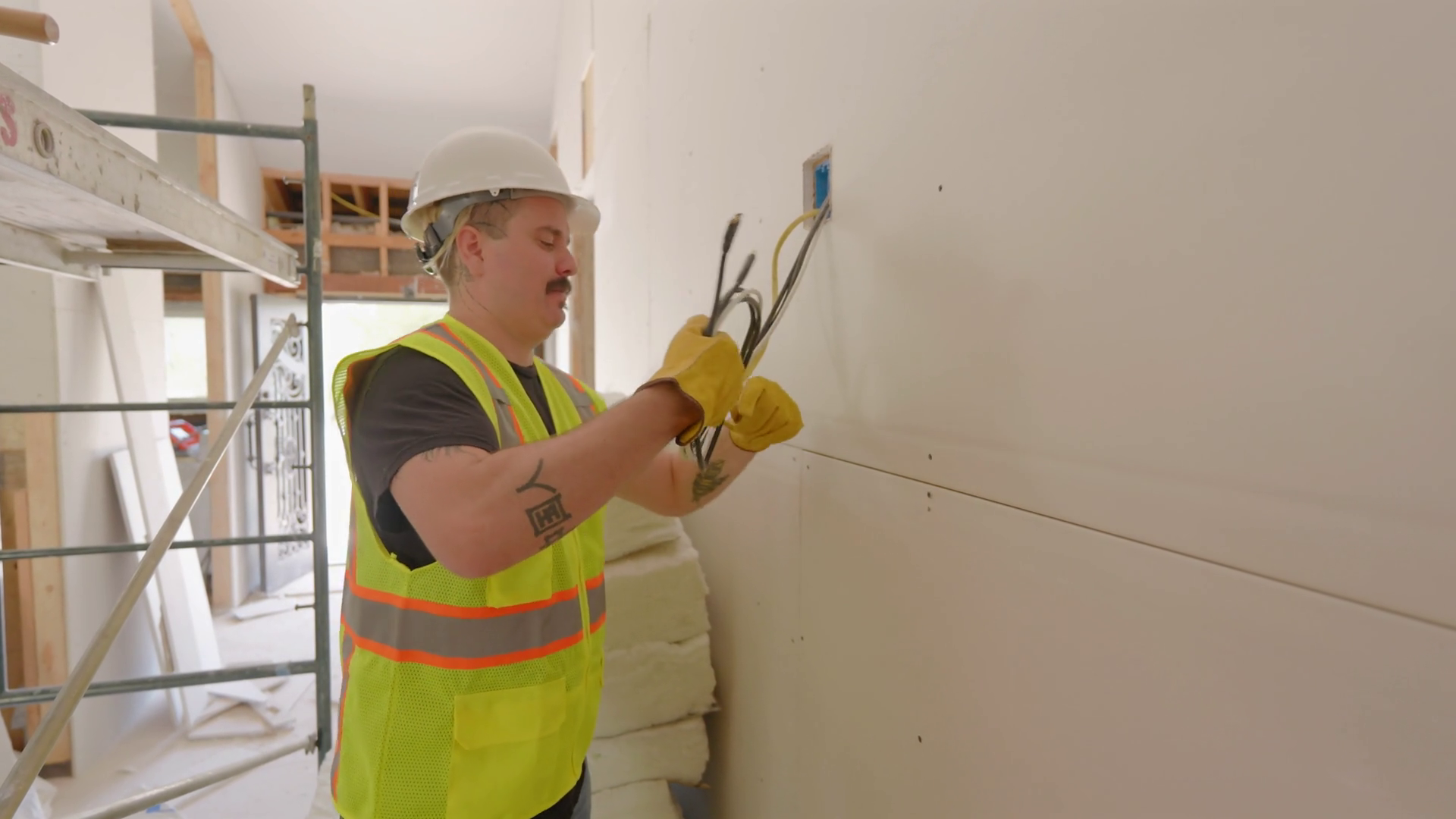 A Group Of Diverse Builders Are Actively Stock Footage SBV-351909270 ...