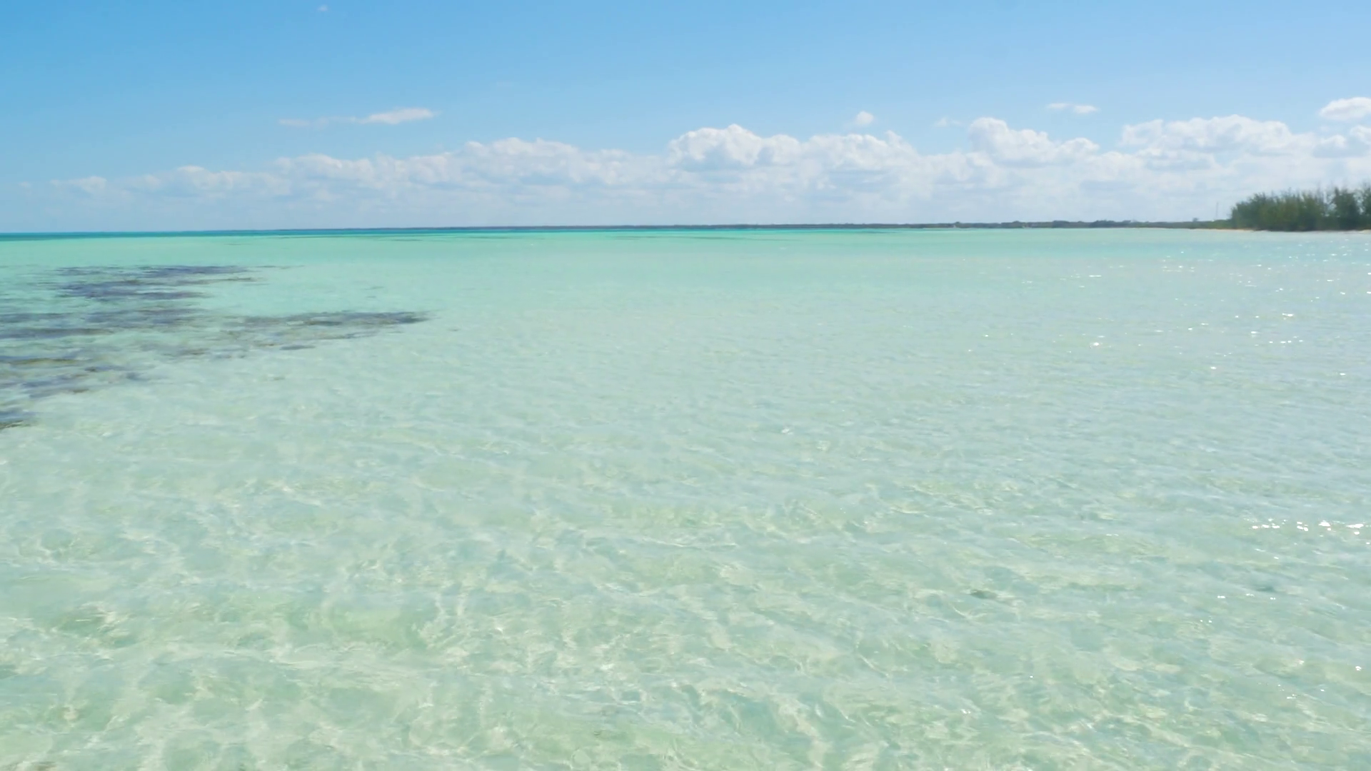 Panning Across Stunning Tropical Caribbean Stock Footage SBV-312393195 ...