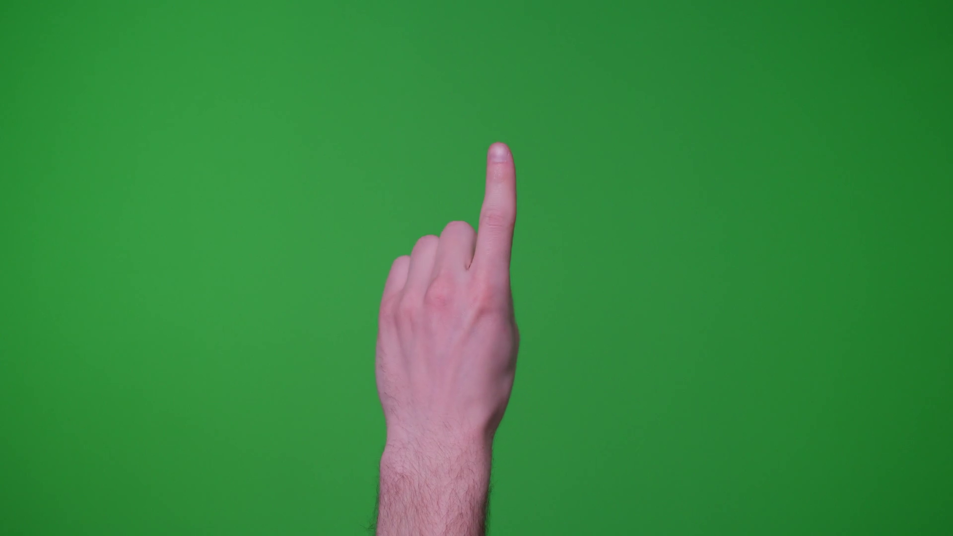 Finger Gestures Pack 1 On Green Screen Stock Footage SBV-323429097 ...