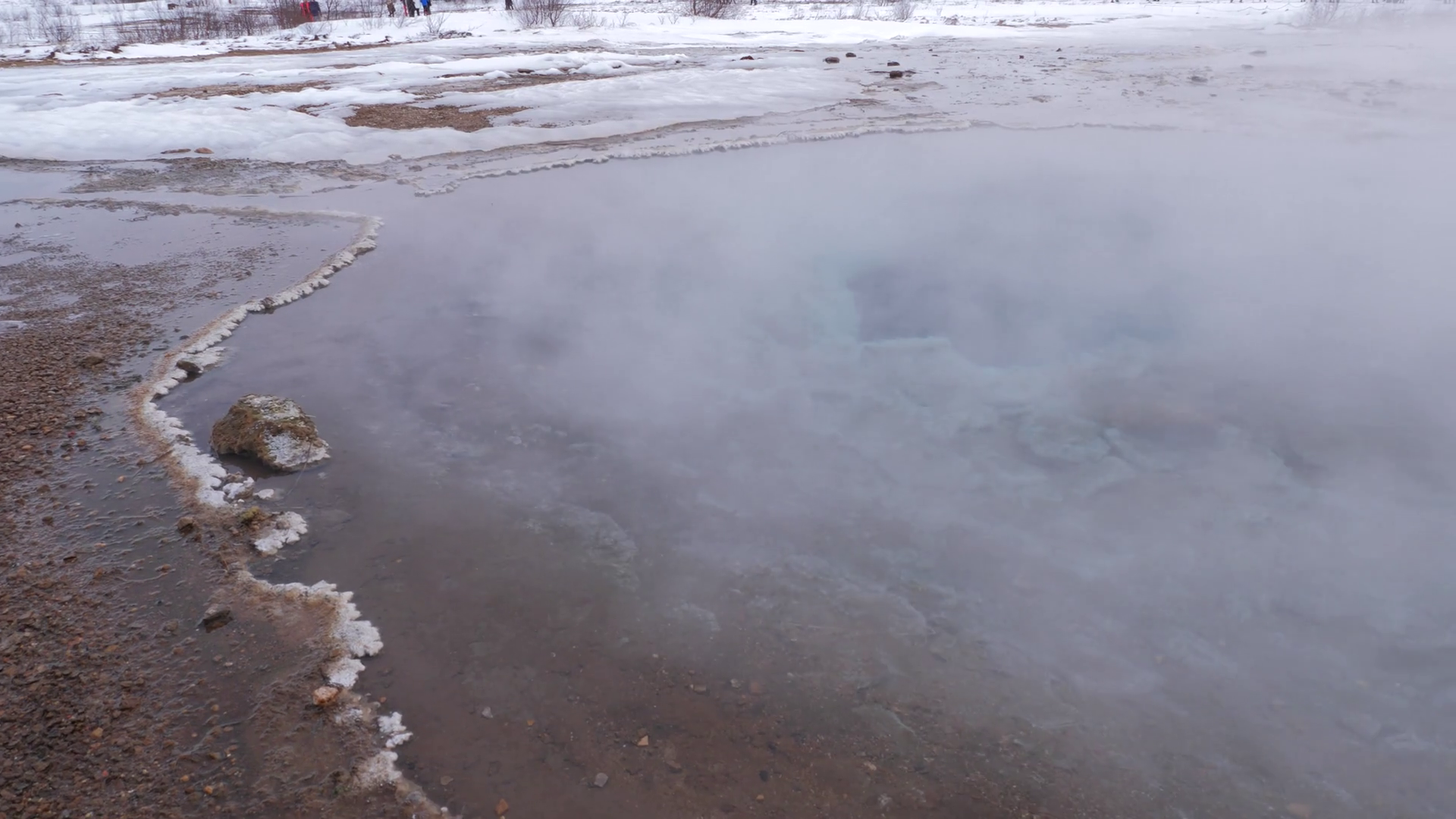 Iceland View Of Hole Underground Of Boiling Stock Footage SBV-321925914 ...