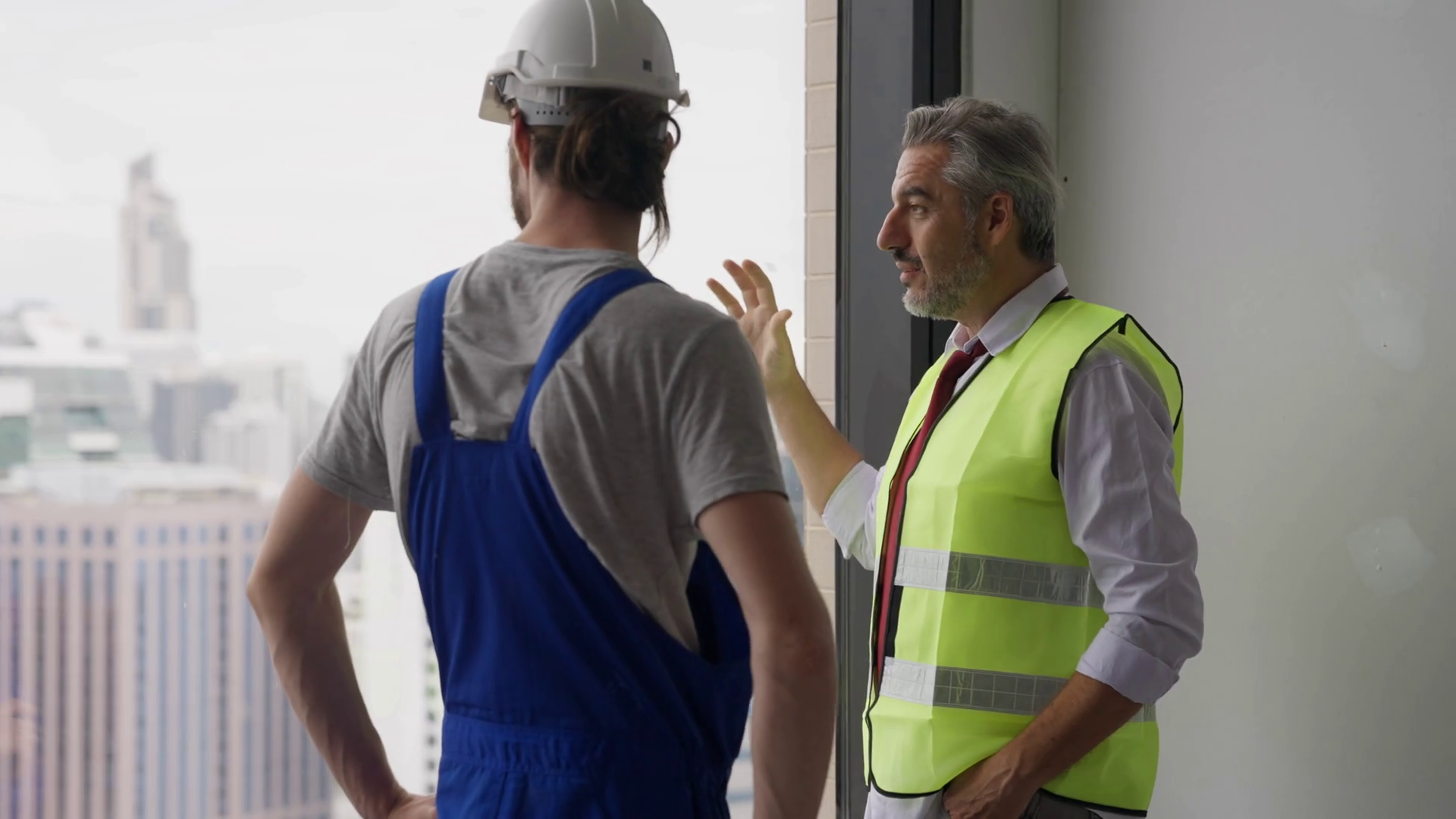 Collaborative Work Between Engineer Stock Footage SBV-347696223 ...