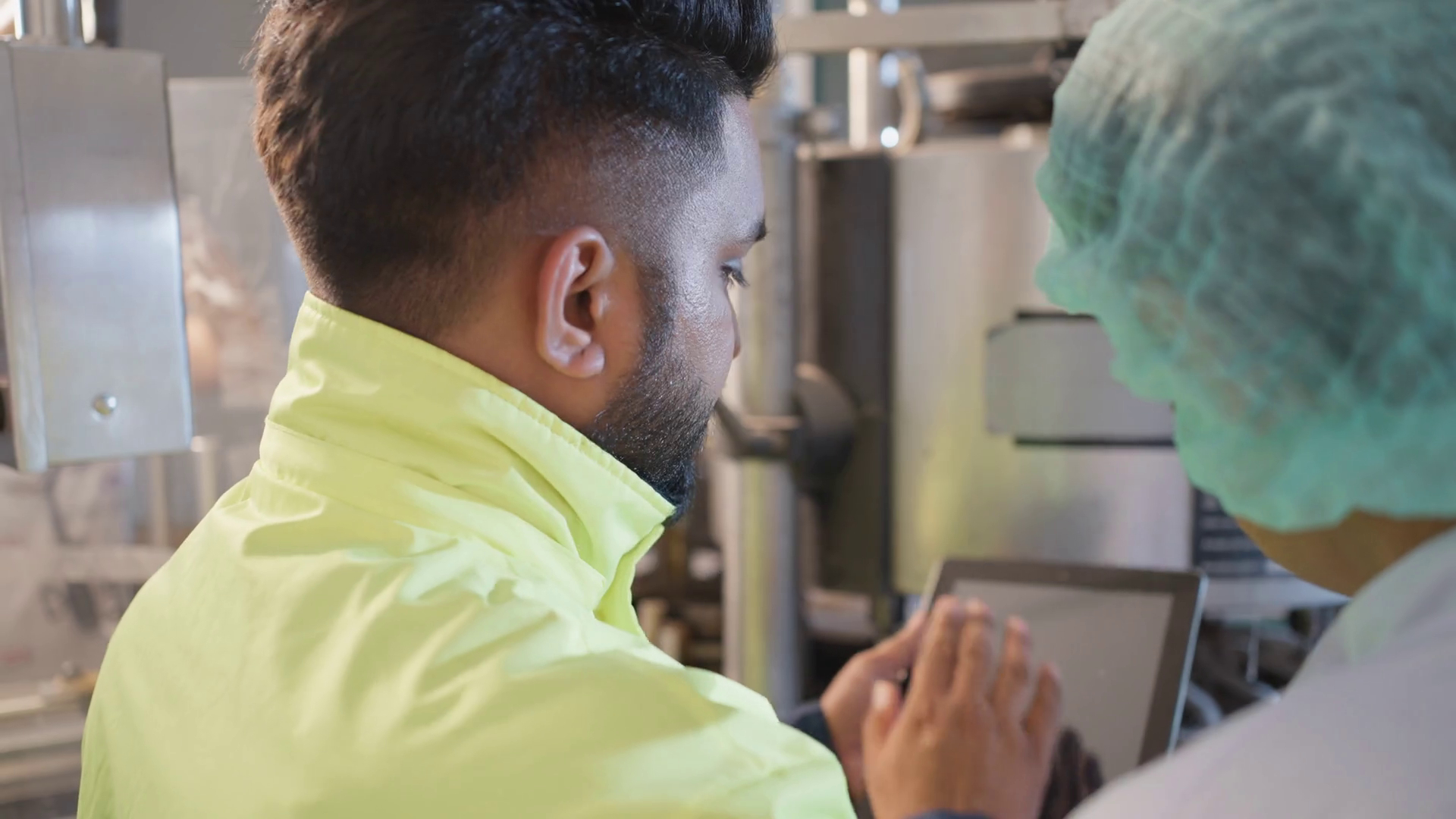 Technician Engineer Checking Machine At Stock Footage SBV-347340486 ...