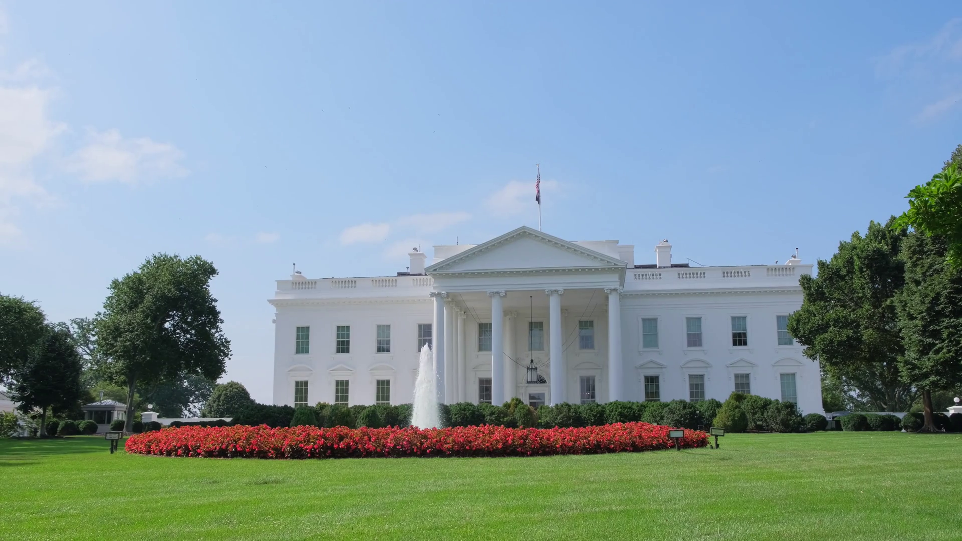 The White House Of United States On Stock Footage SBV-352844196 ...