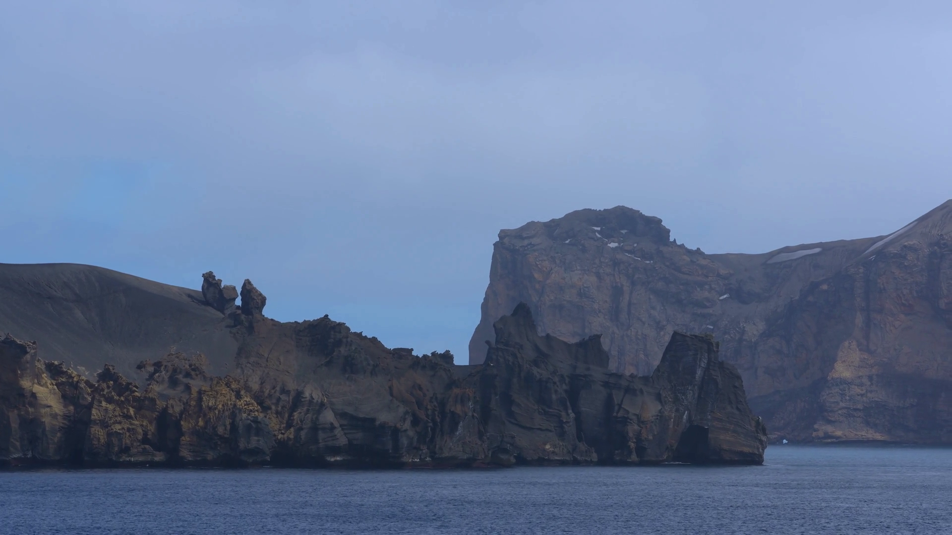 Antarctica Cruise Sailing Close Up Islands Stock Footage SBV-351866267 ...