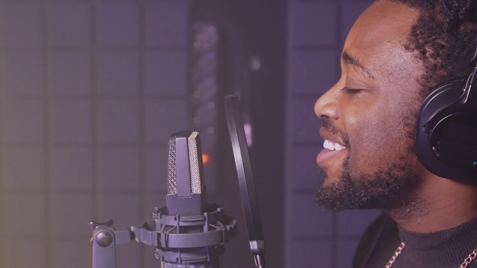 Recording New Track In Professional Music Stock Footage SBV-347548712 ...