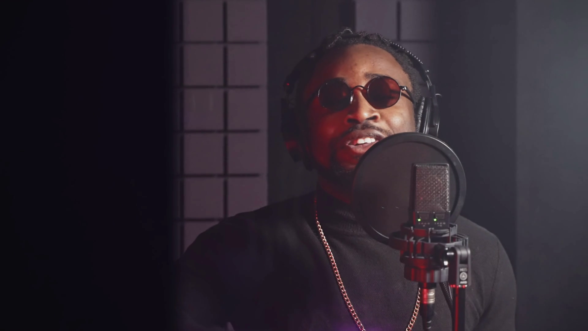 Professional Rap Performer Voice Actor In Stock Footage SBV-348467028 ...