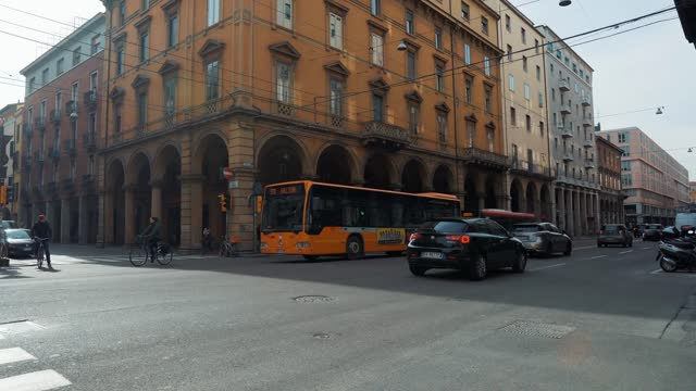 Orange Bus Stock Footage: Royalty-Free Video Clips - Storyblocks