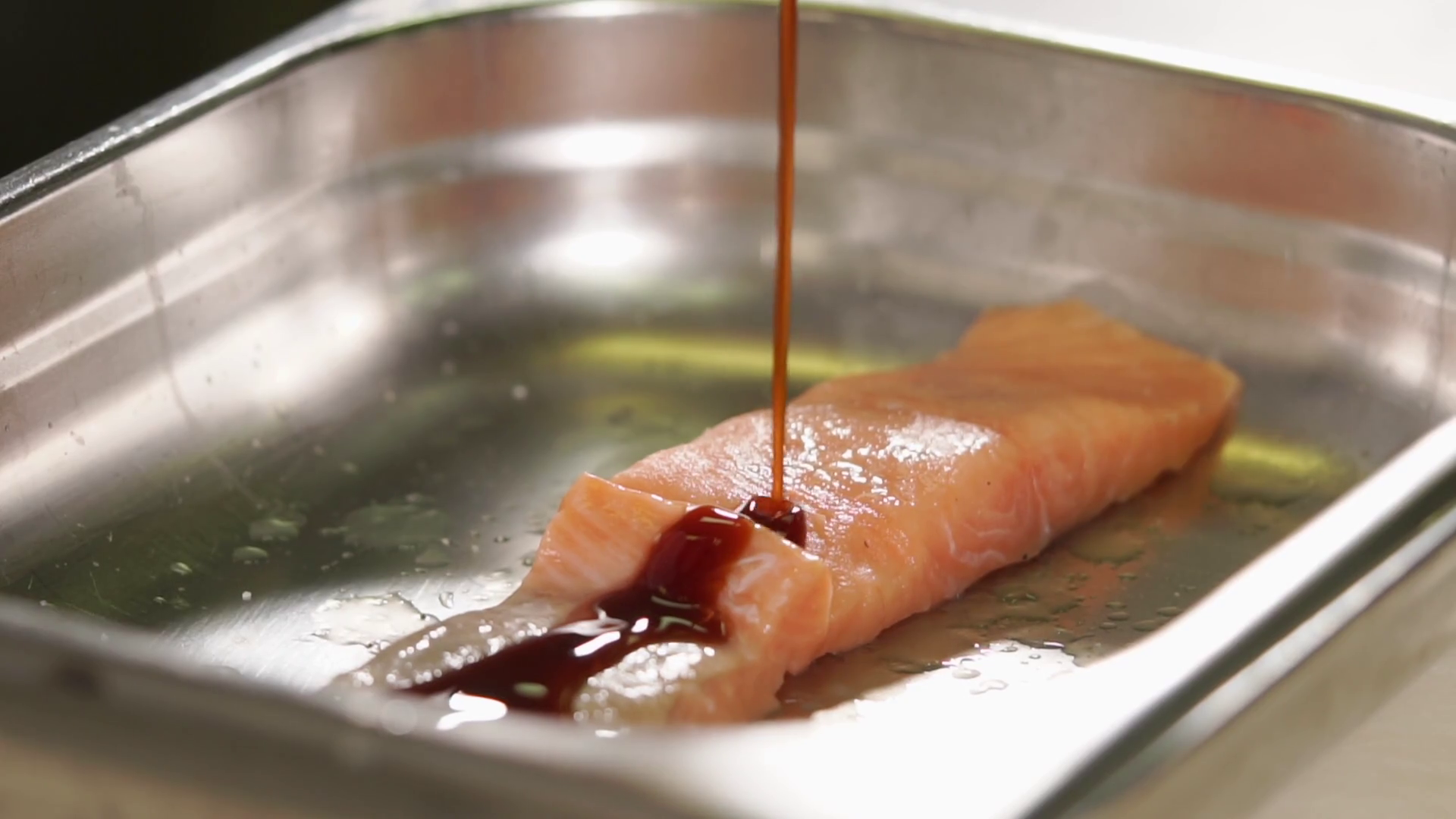 Close Up Shot Of Big Fresh Slice Of Fish Stock Footage SBV-321430338 ...