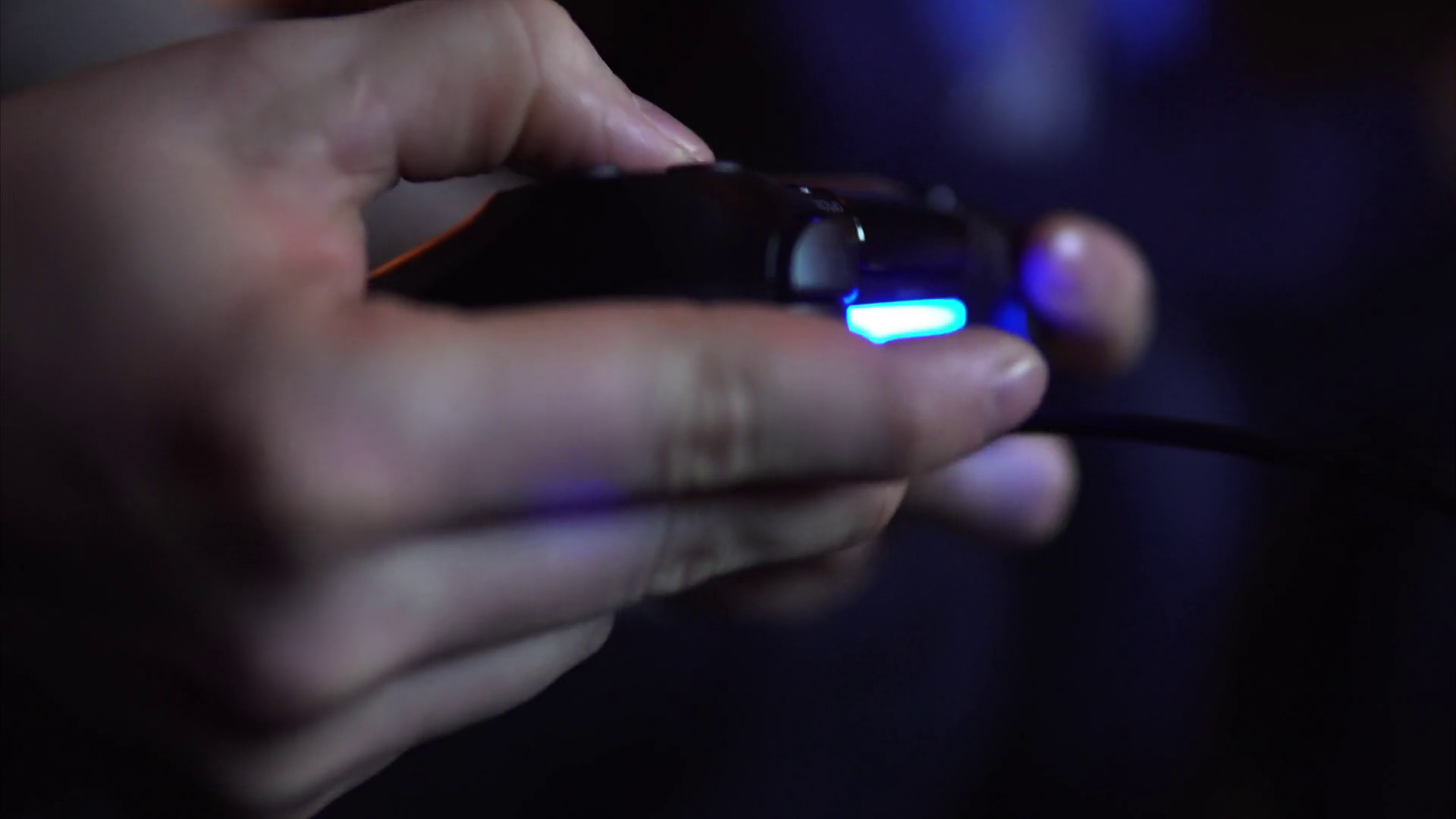 Close up shot of gamer's hands playing video games console. Stock Video ...