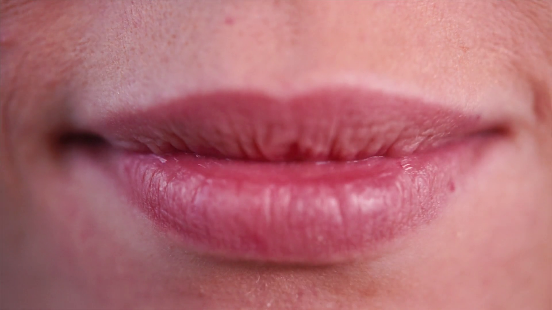 Extreme Close-up Of Woman Smiling Broadly Stock Footage SBV-315154884 ...