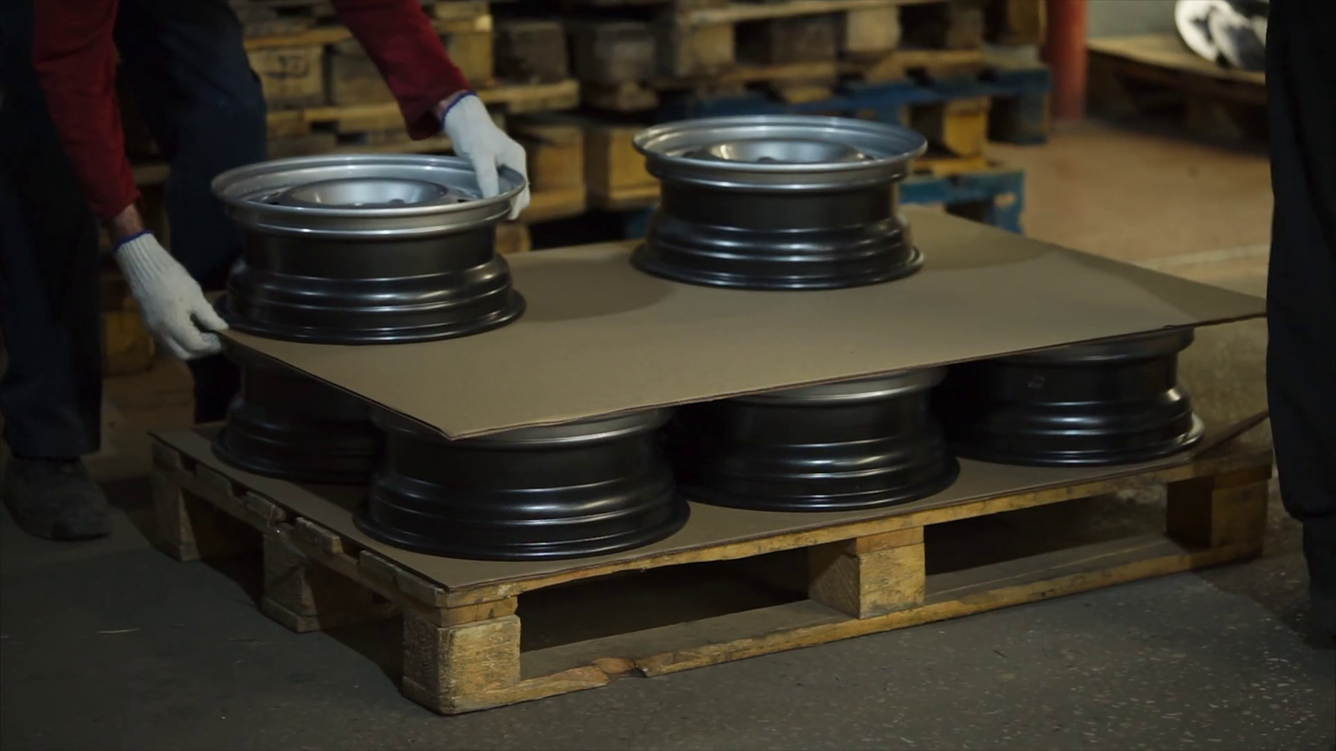 Factory Workers Are Putting Finished Stock Footage SBV-318027281 ...