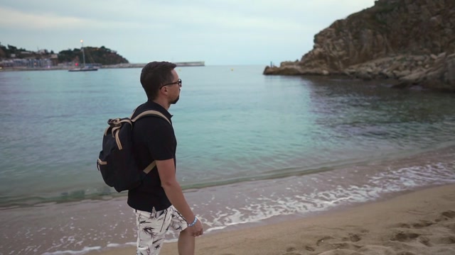 Beach Walk Stock Footage: Royalty-Free Video Clips - Storyblocks