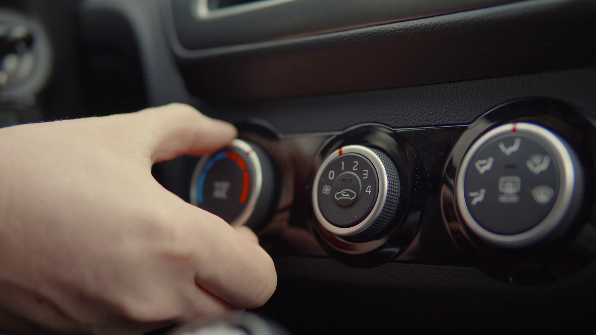 Man Is Adjusting Heating Ventilation System Stock Footage SBV-338839124 ...