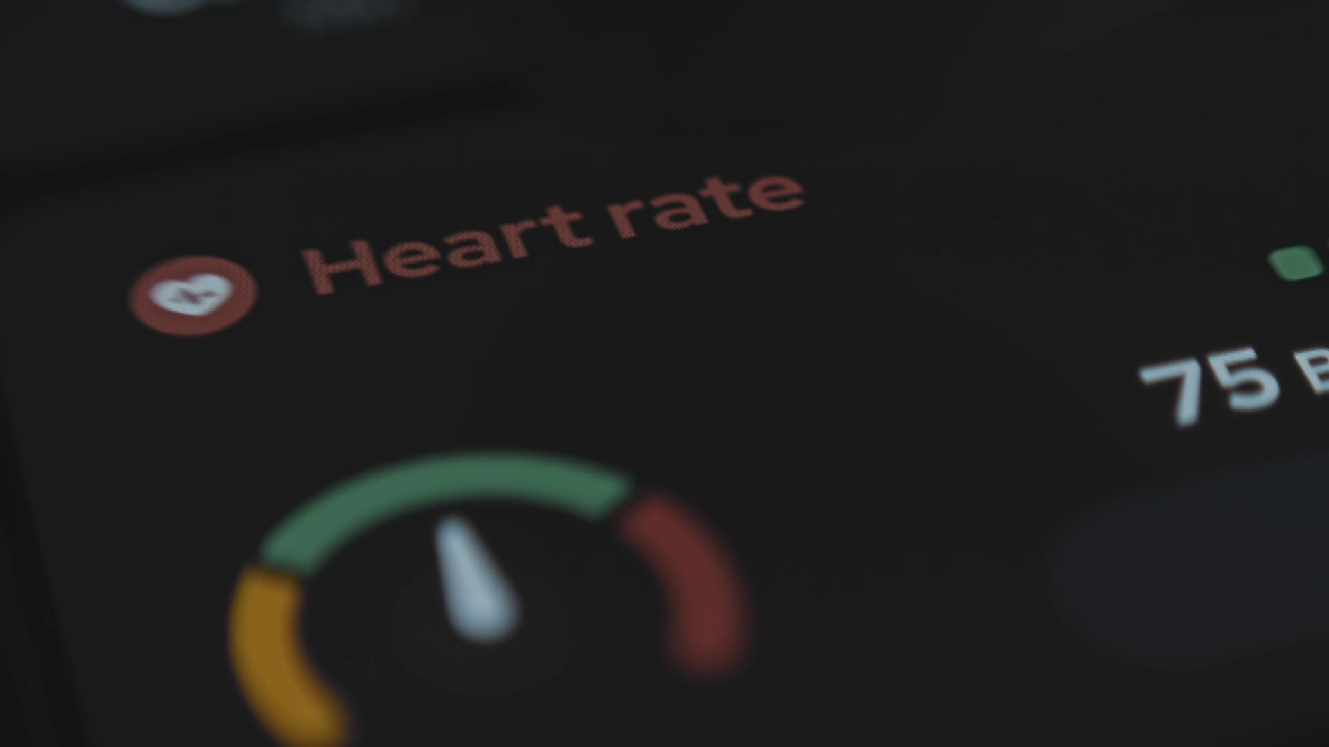 Heart Rate Results In Health App Stock Footage SBV-351830229 - Storyblocks
