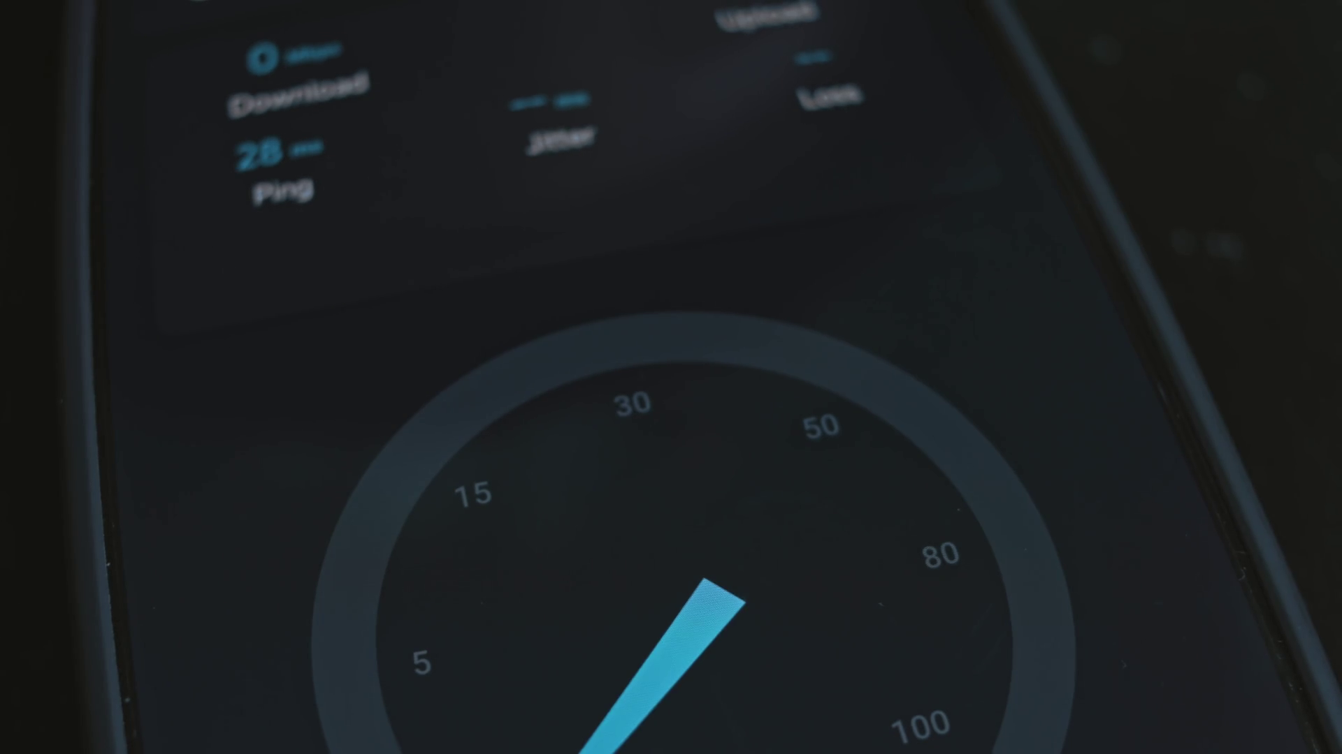 Performing Speed Test On Smartphone Stock Footage SBV-351866750 ...