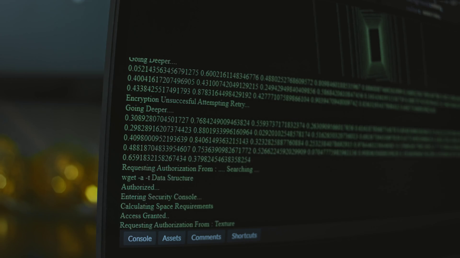 Hacker Code On Large Screen Gaining Stock Footage SBV-351938226 ...