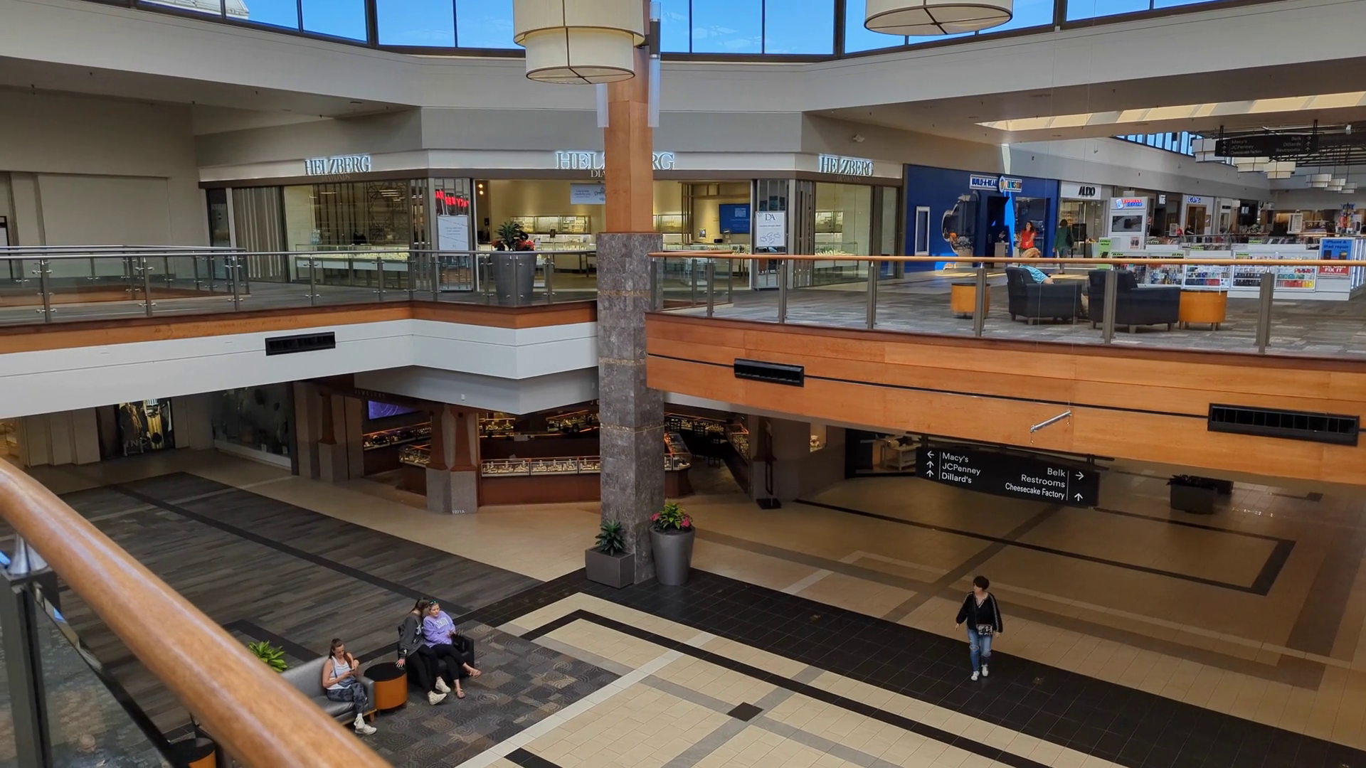 Many Shops In Multi-level Department Store Stock Footage SBV-353169990 ...