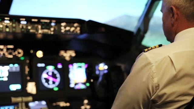 Plane Pilot Talking Stock Footage: Royalty-Free Video Clips - Storyblocks