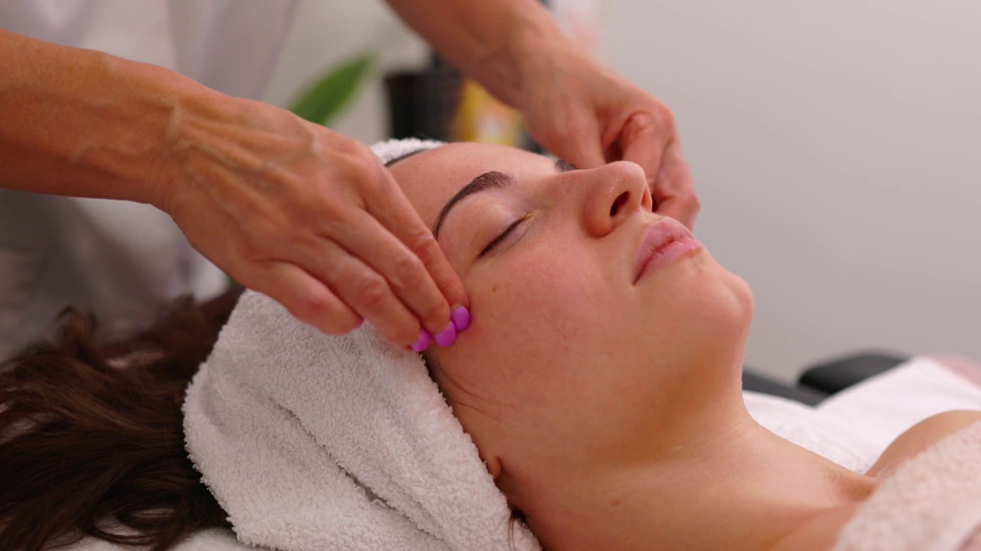 Therapeutic Facial Massage Treatment Young Stock Footage SBV-348733616 - Storyblocks