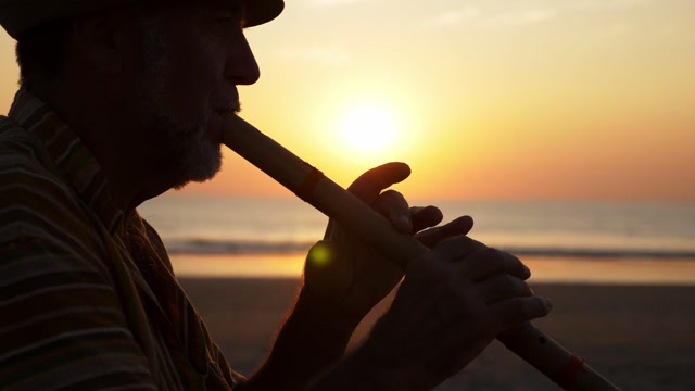 Bamboo Flute Stock Footage: Royalty-Free Video Clips - Storyblocks