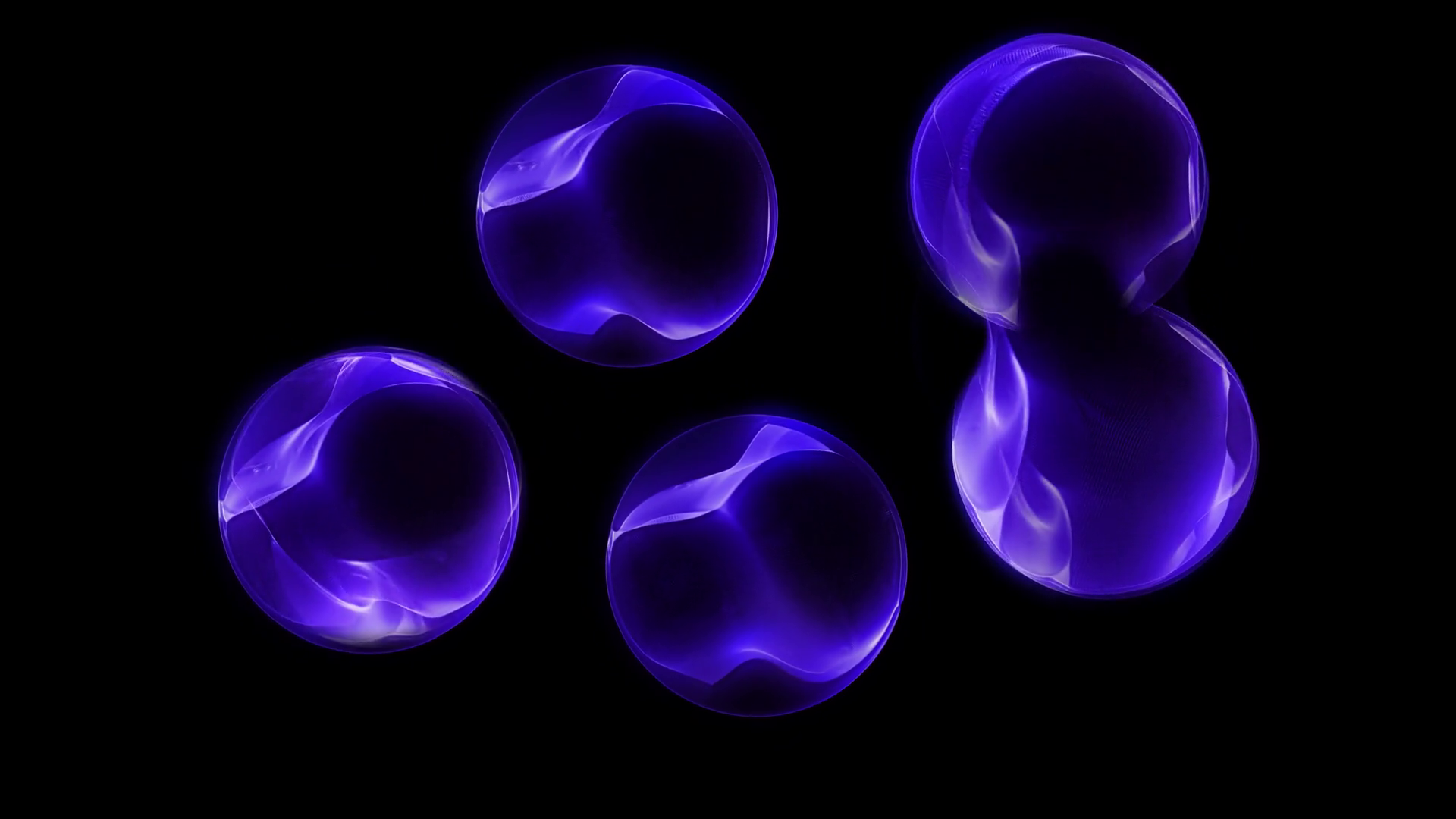 Energy Spheres Divide Like Cells In Living Stock Motion Graphics SBV ...