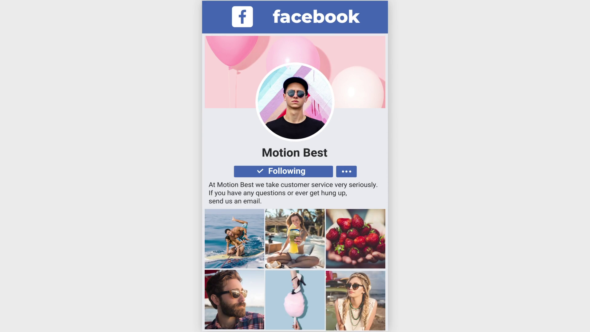 Facebook Promo Vertical Template SBV-346401830 - Storyblocks