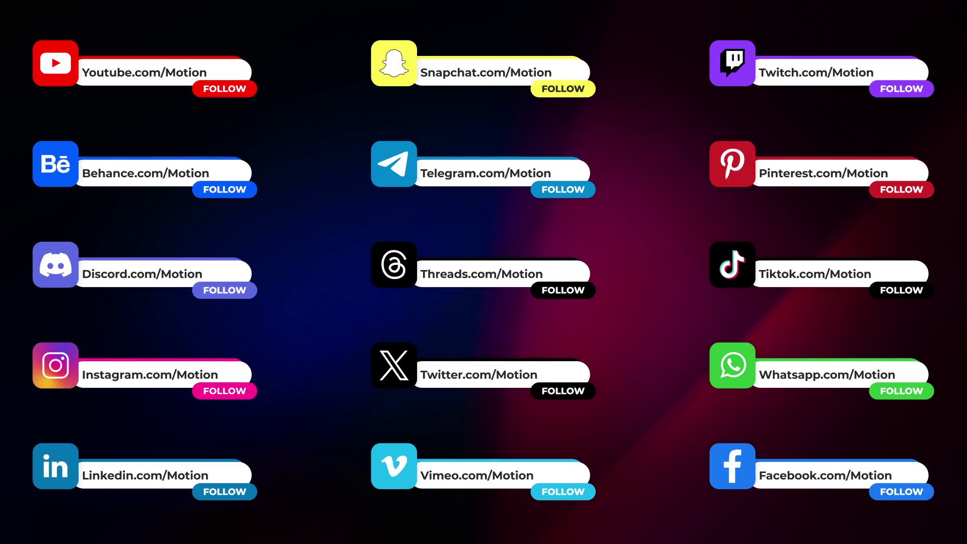 Social Media Lower Thirds Template SBV-348422878 - Storyblocks