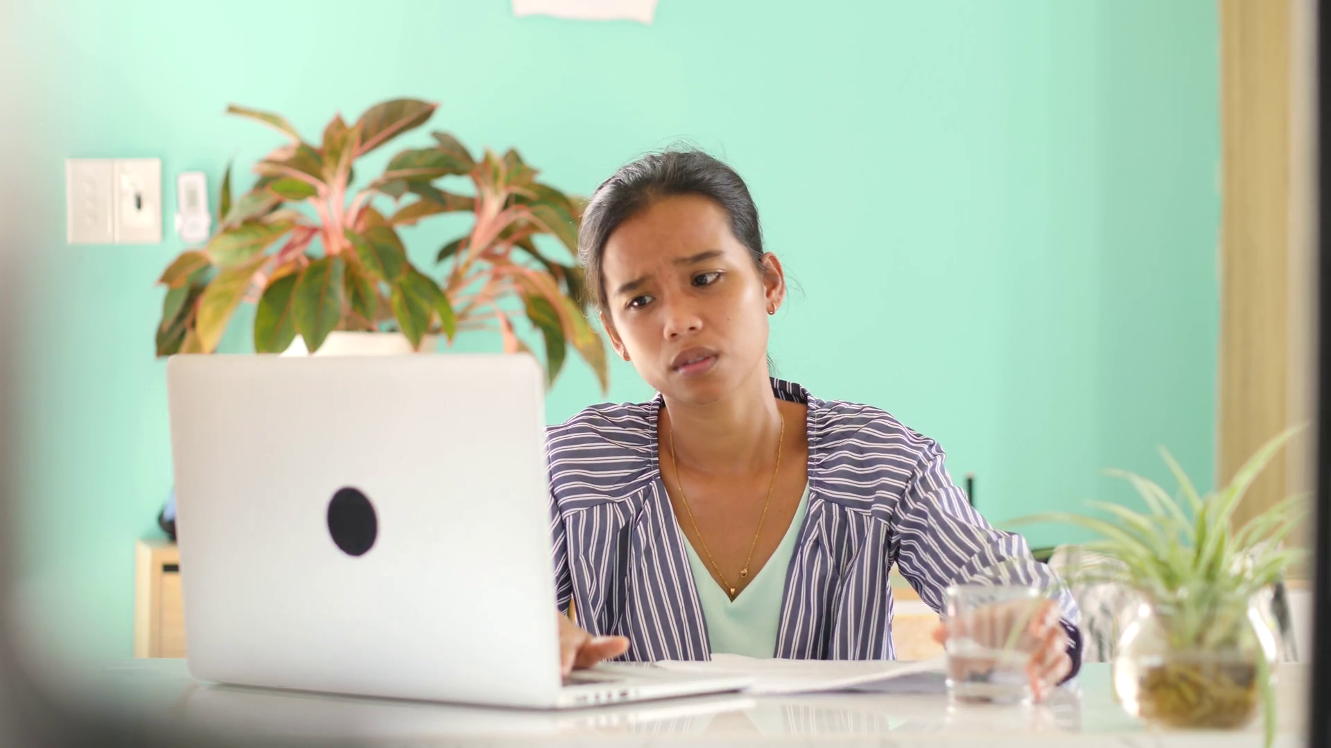 Seeking Assistance: Young Woman In Need At Stock Footage SBV-338781449 ...