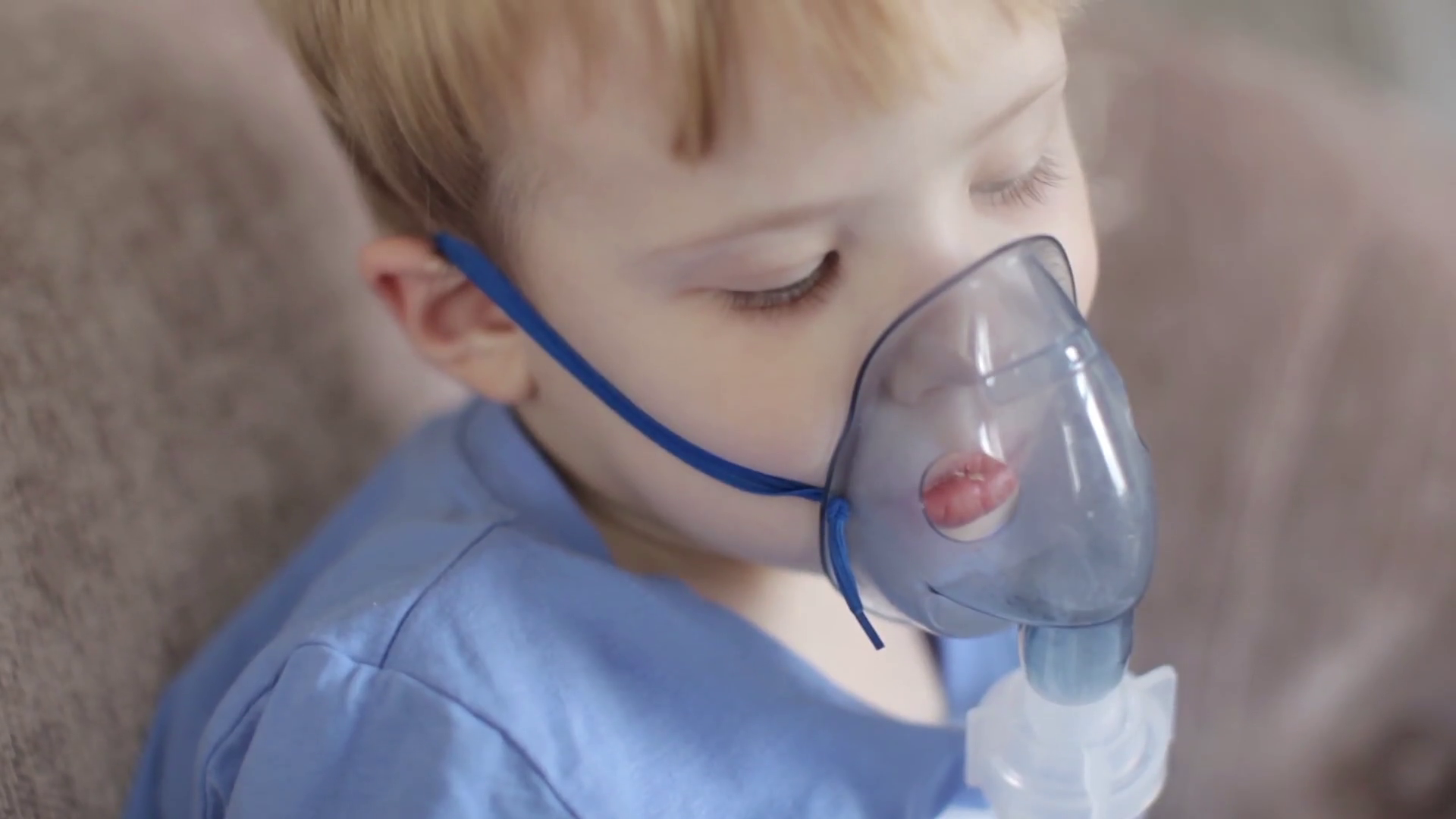 A Child Uses Inhaler Stock Footage SBV-313479942 - Storyblocks