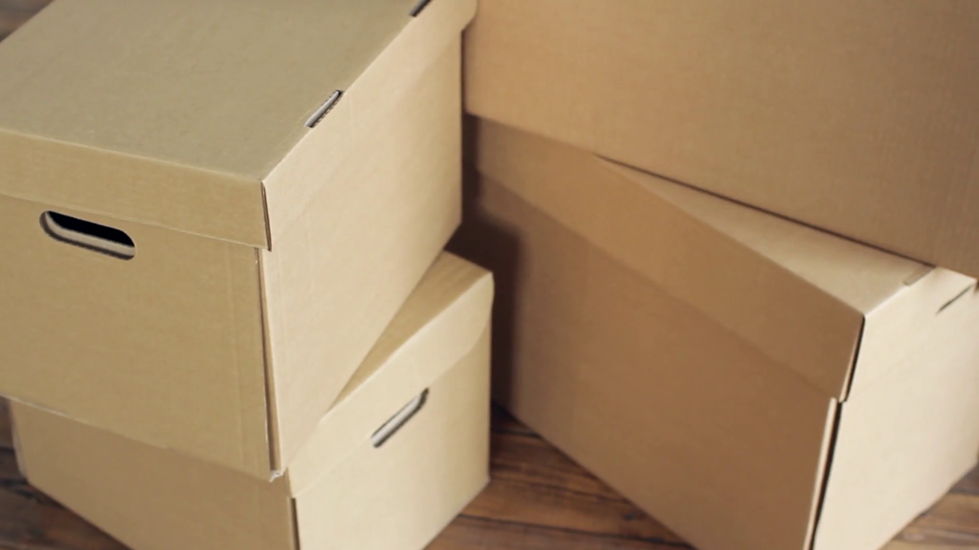 A Lot Of Boxes Moving Important Things Stock Footage SBV-315190503 ...