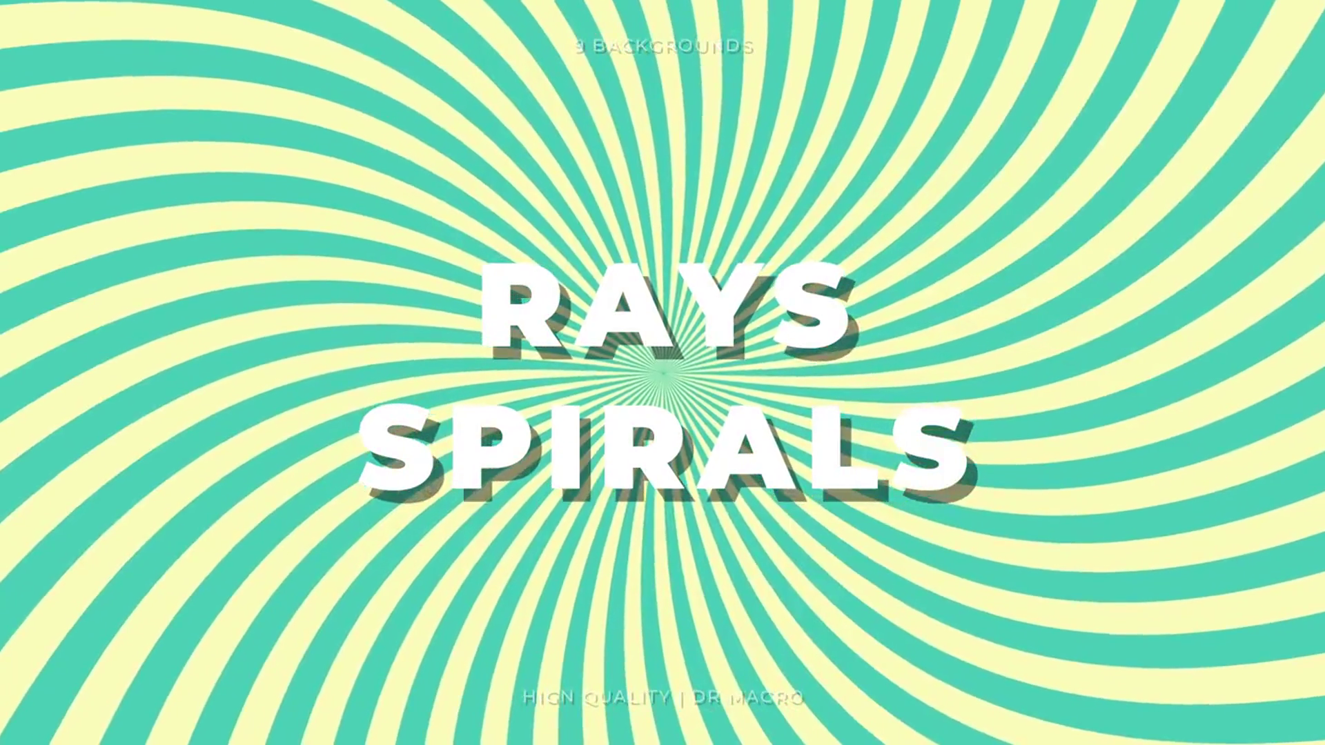 Rays Spirals Background | DaVinci Resolve Template SBV-348620498 ...