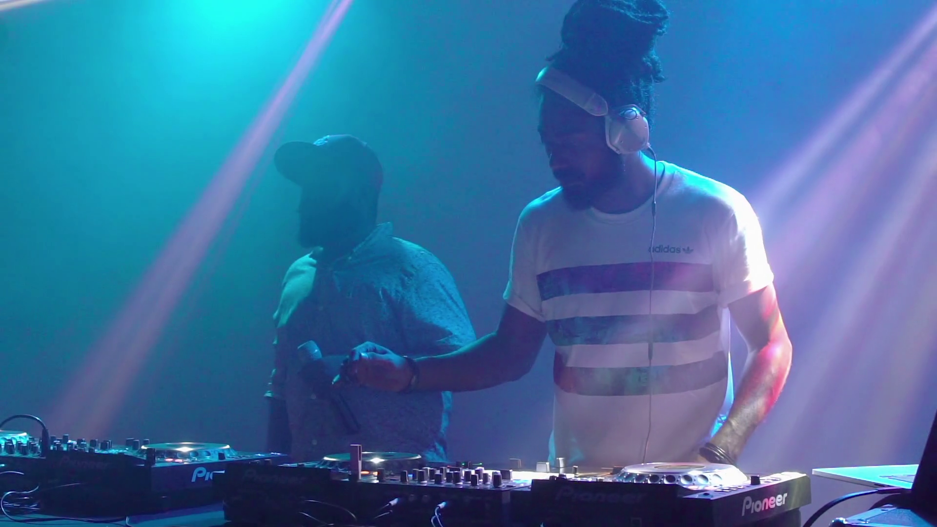 Dj Performing At Night Party Slow Motion Stock Footage SBV-310334439 ...