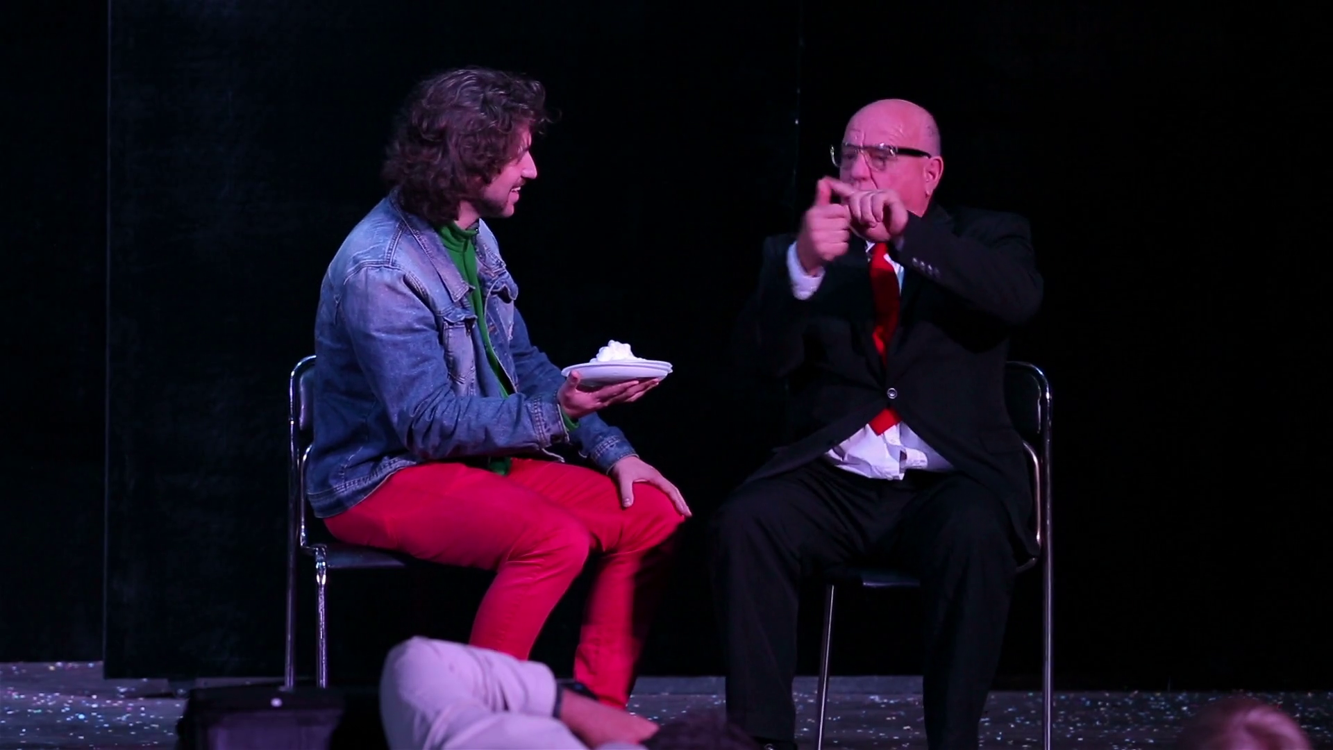 Leo Bassi Shocking Audience! Show Famous Stock Footage SBV-310571932 ...