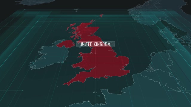 Ariel Map UK Stock Footage: Royalty-Free Video Clips - Storyblocks