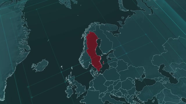 Western Countries Map Stock Footage: Royalty-Free Video Clips - Storyblocks