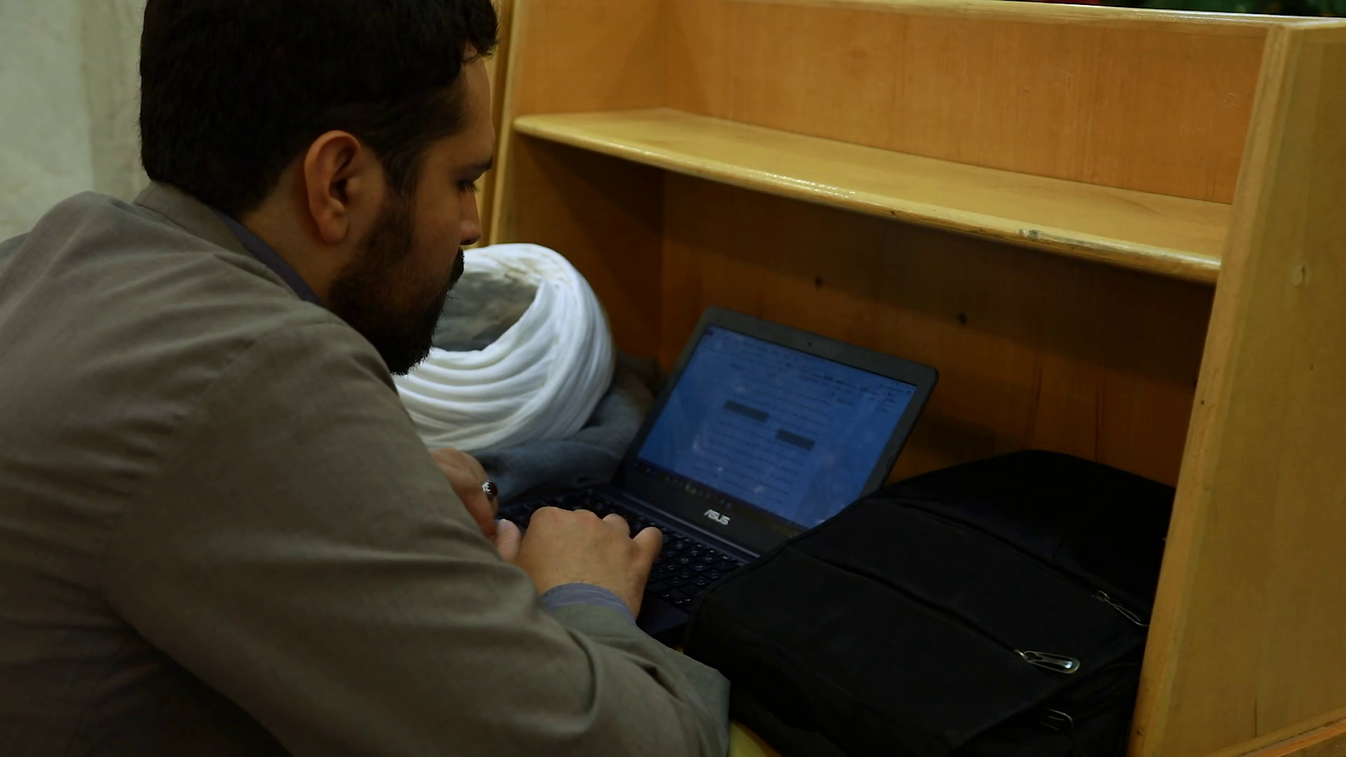 Qom Iran - 2019: Students In Library Of Qom Stock Footage SBV-348835209 ...