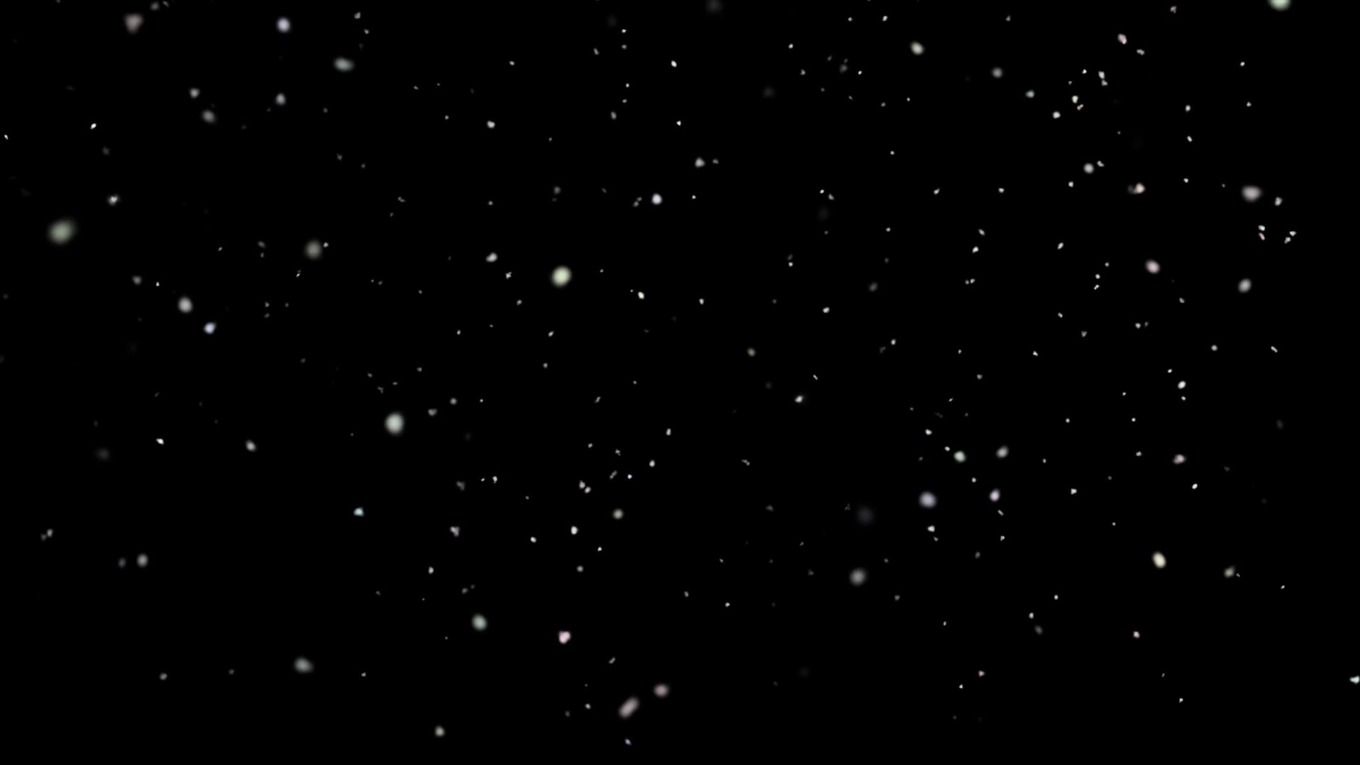 Snowfall Overlay Black Background - Winter Stock Motion Graphics SBV ...