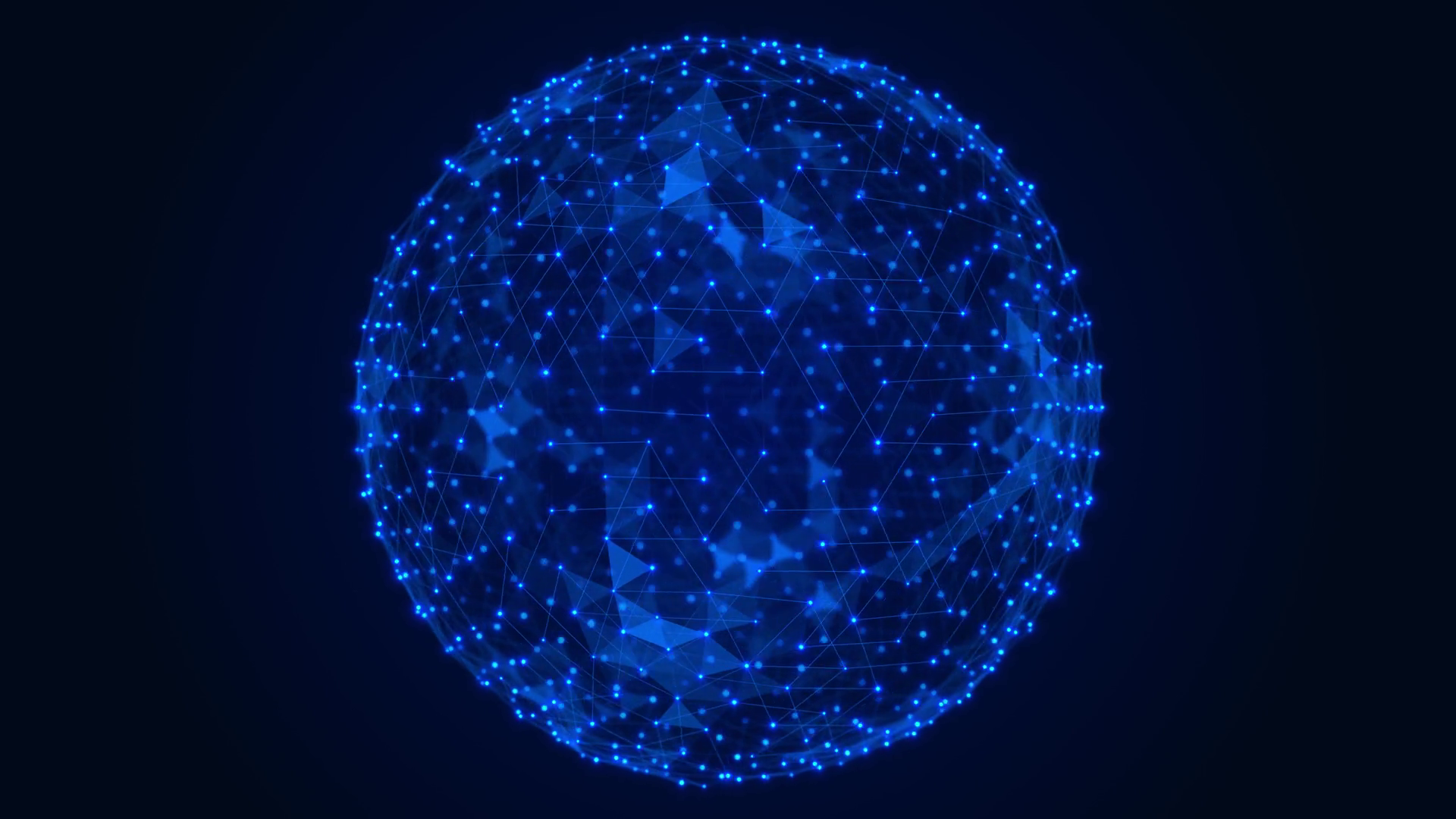 Rotating Sphere With Hud Elements In Plexus Stock Motion Graphics SBV-347547749 - Storyblocks